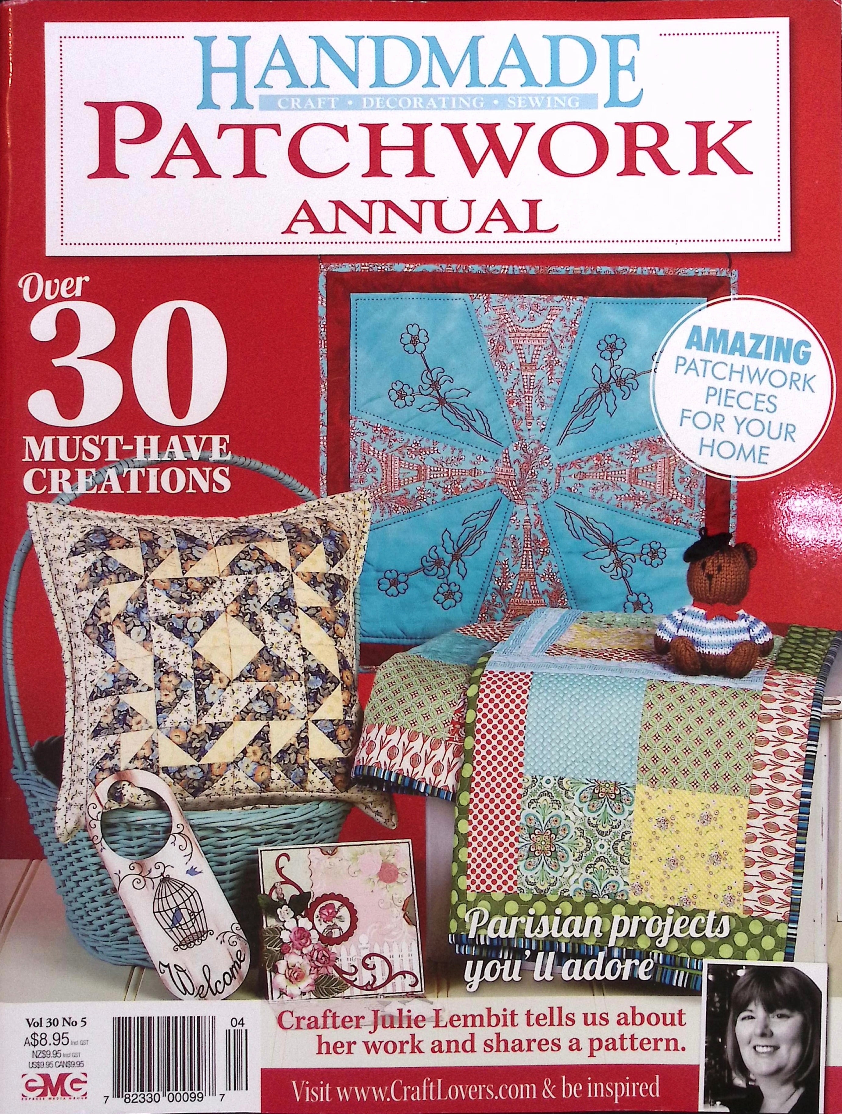 Handmade Patchwork Annual Vol 30 No 5 – Vintage Stitch Australia