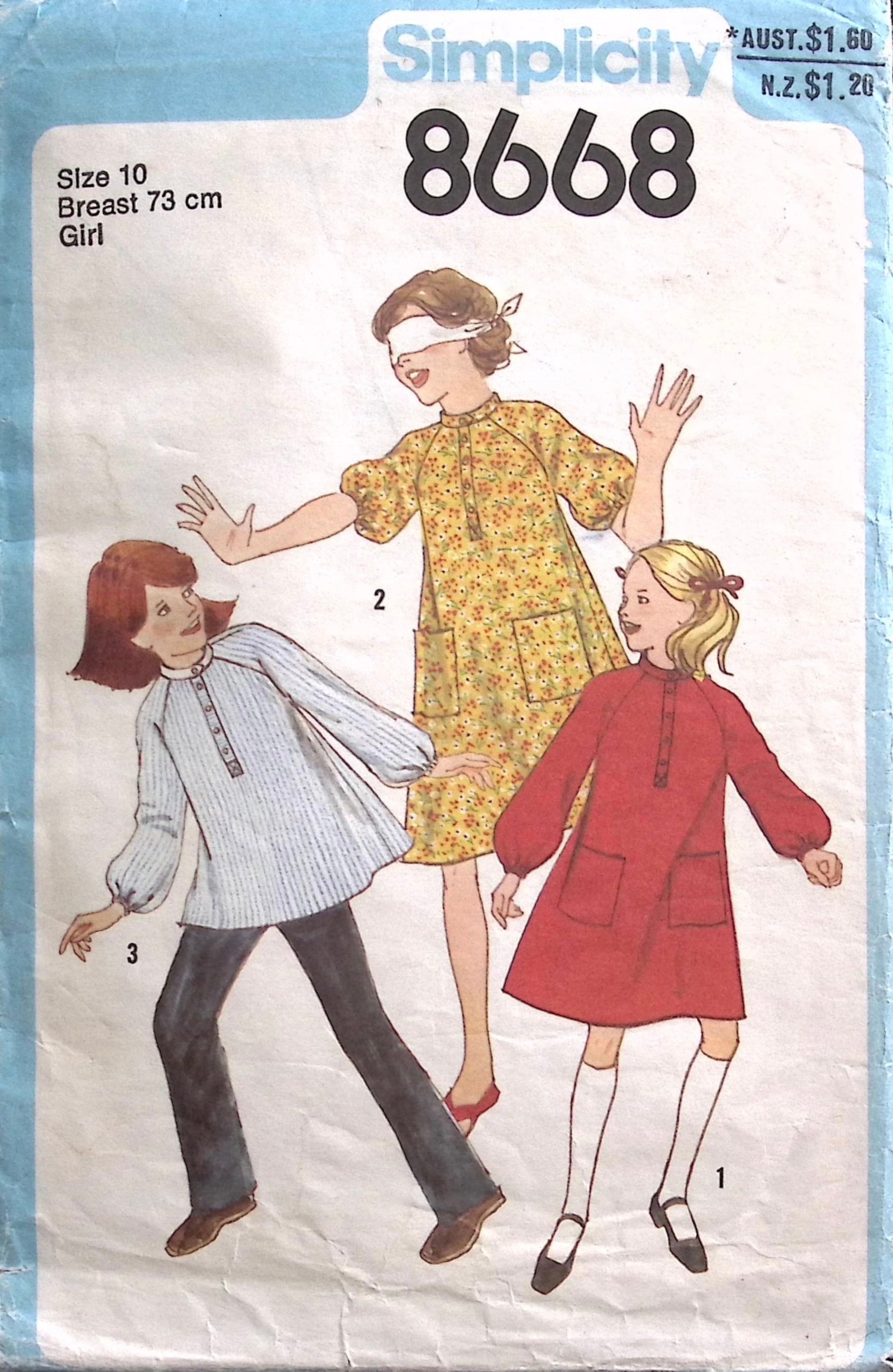 Vintage Sewing Pattern: Simplicity 8668 – Vintage Stitch Australia