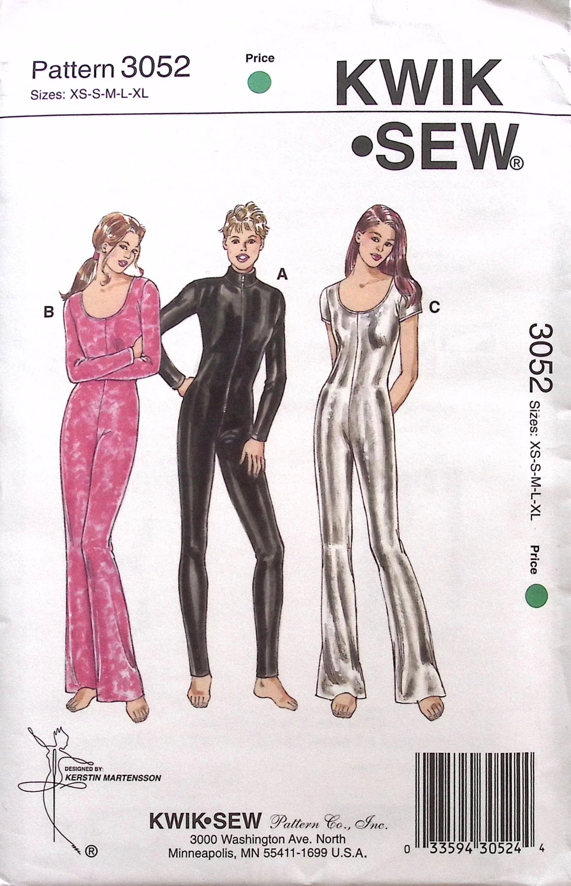 Vintage Sewing Pattern: Kwik Sew 3052 – Vintage Stitch Australia