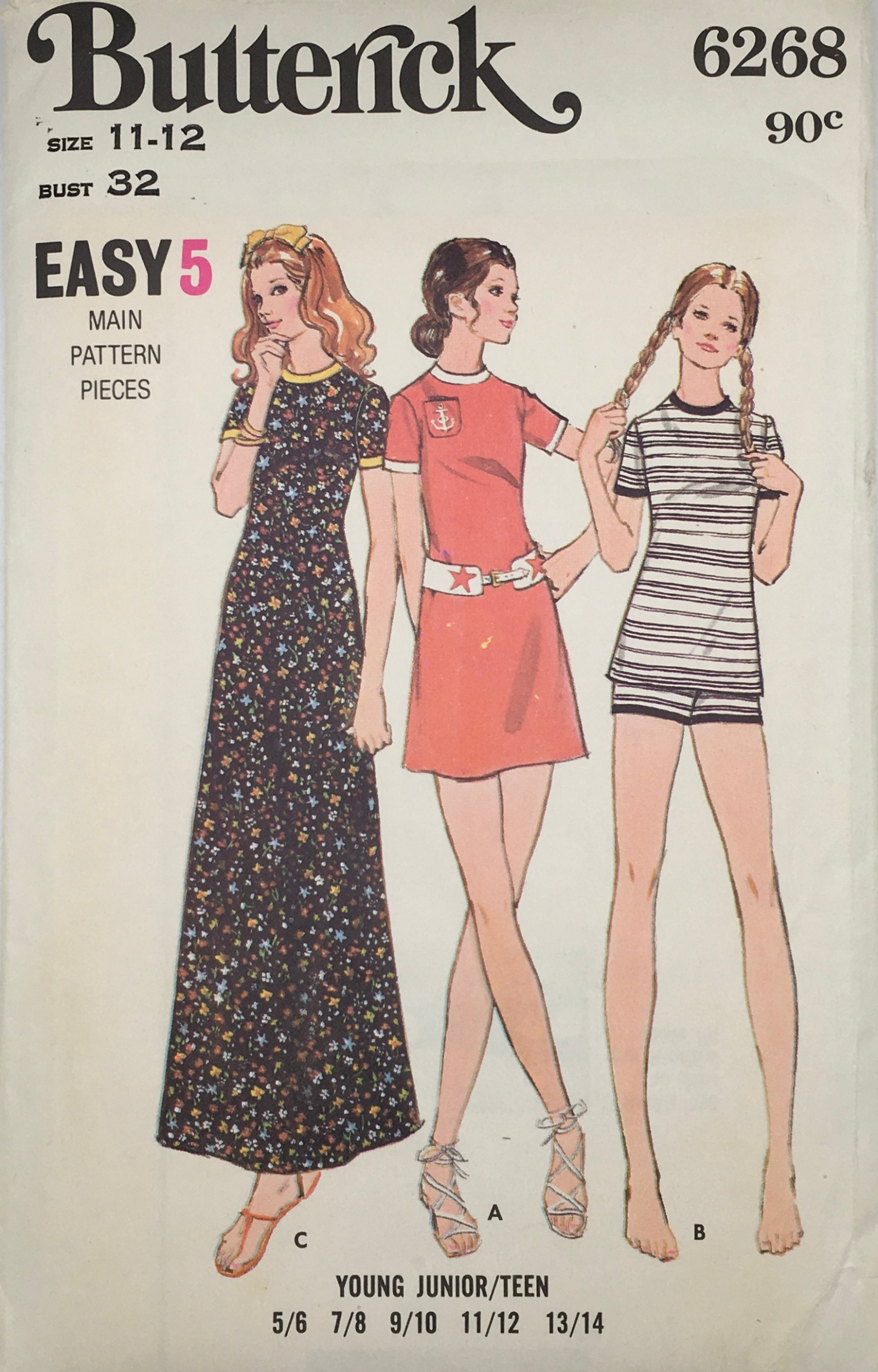 Vintage Sewing Pattern: Butterick 6268 – Vintage Stitch Australia