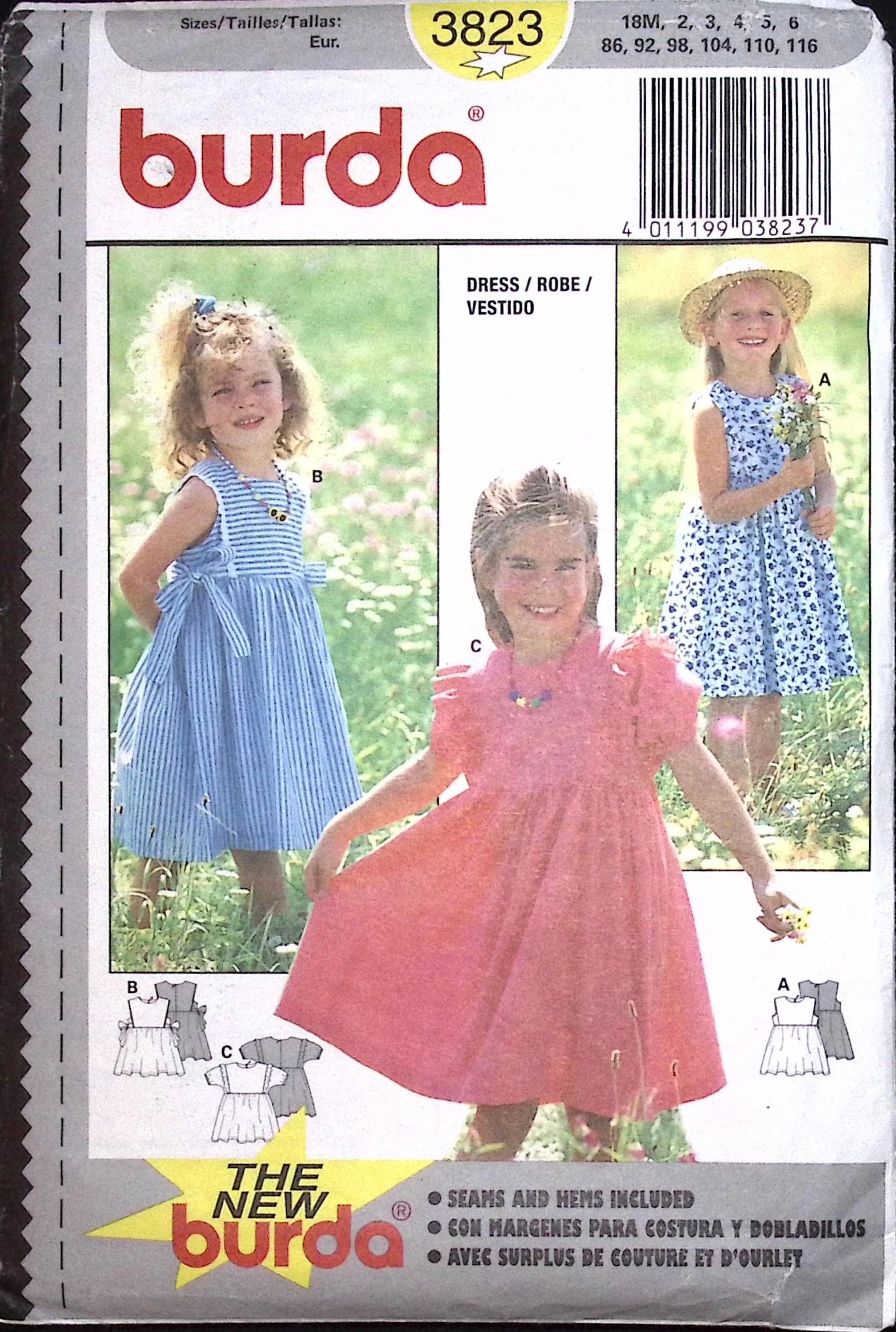 Vintage Sewing Pattern: Burda 3823 – Vintage Stitch Australia