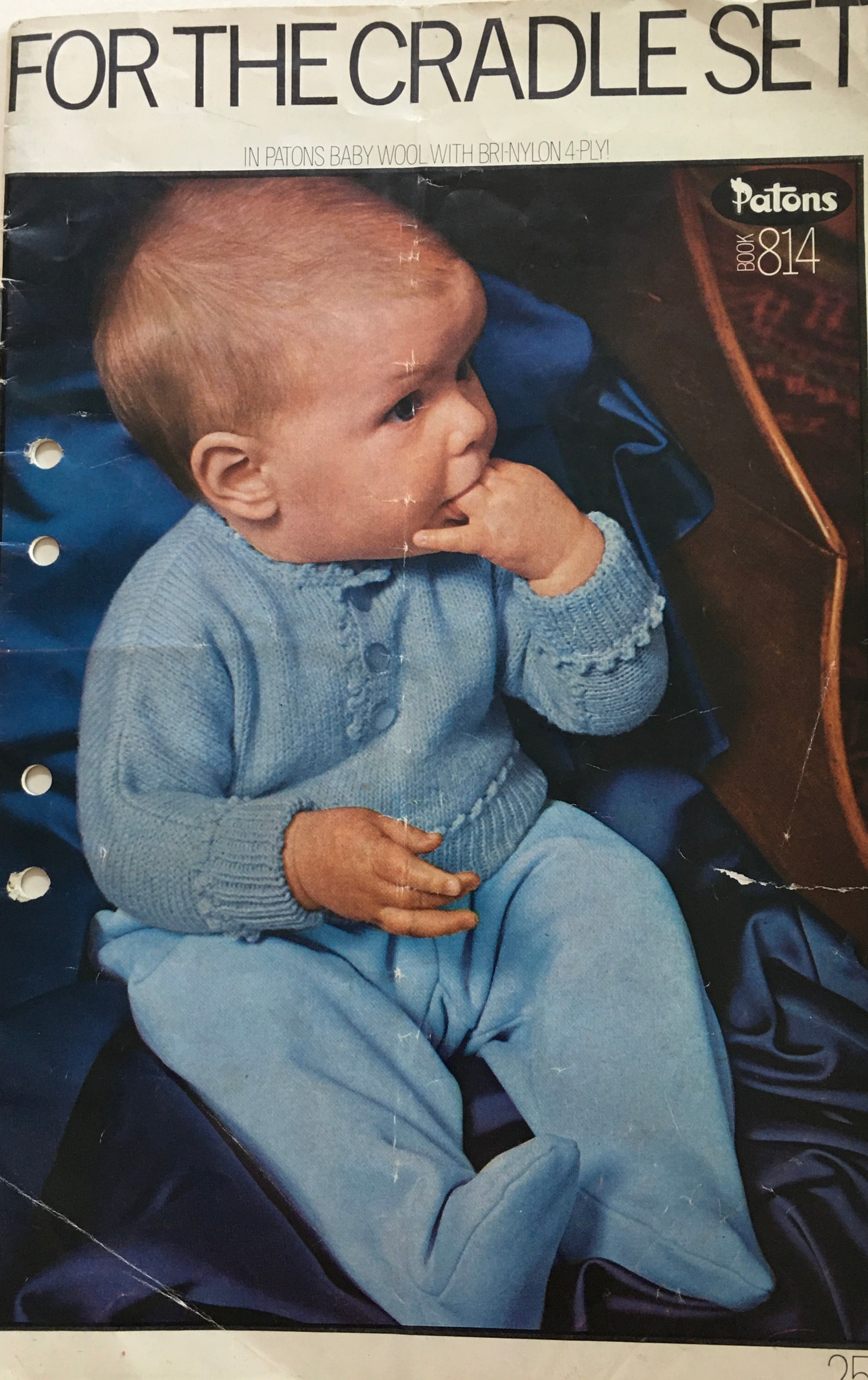 1970's Knitting Booklet: Patons Book 814 – Vintage Stitch Australia