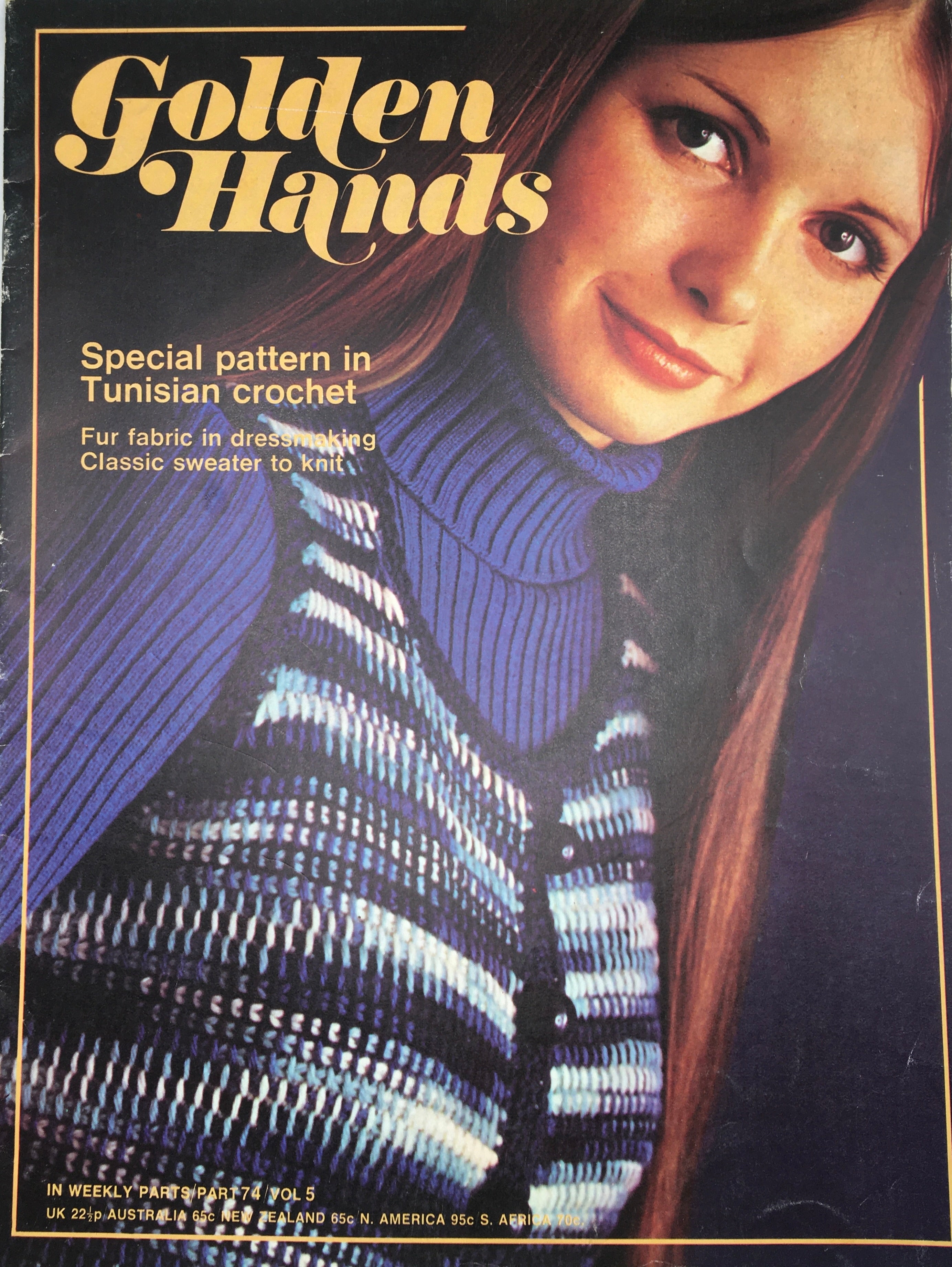 Golden Hands Magazine Part 74 Vol.5 – Vintage Stitch Australia
