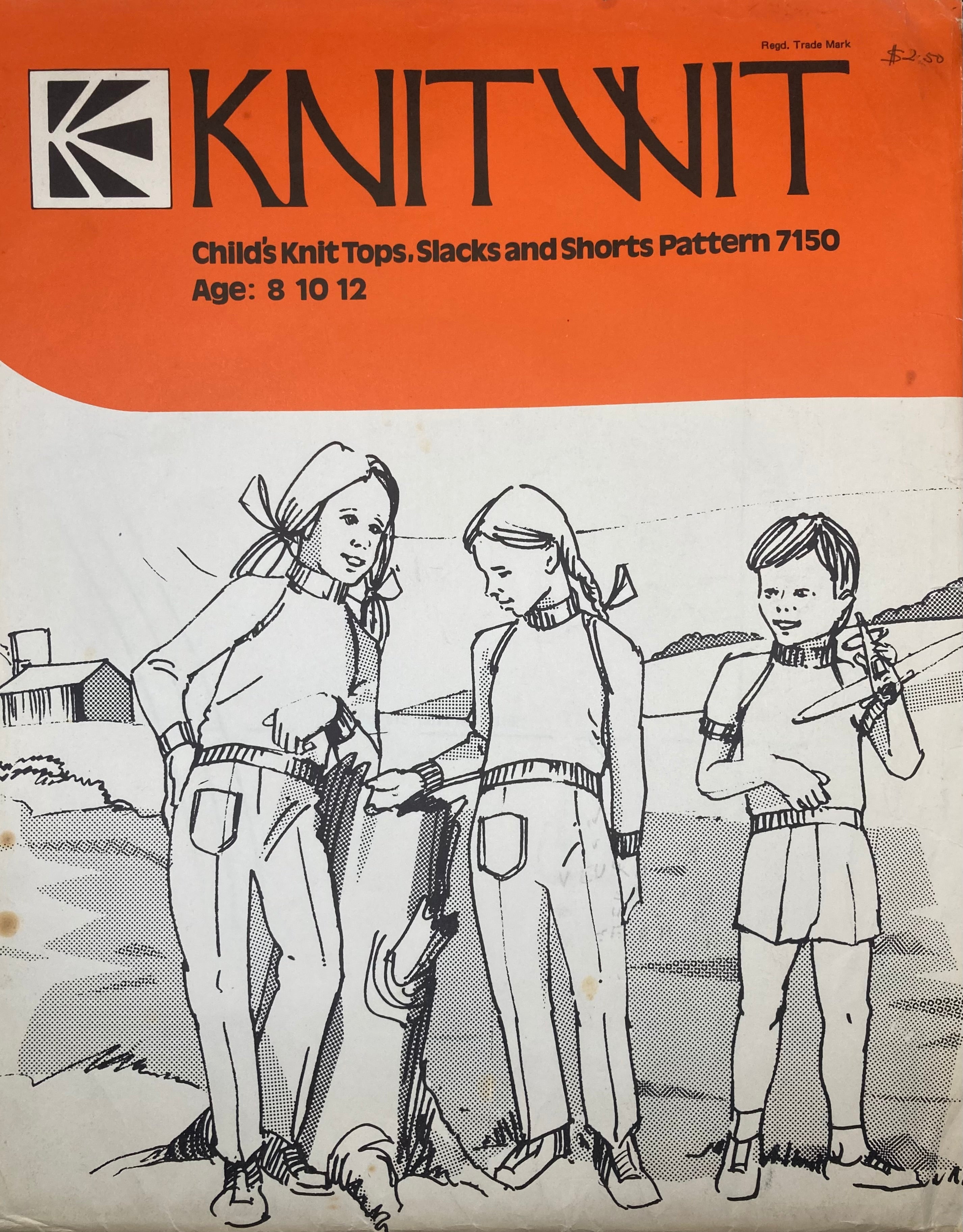 1976 Vintage Sewing Pattern: Knitwit 7150 – Vintage Stitch Australia