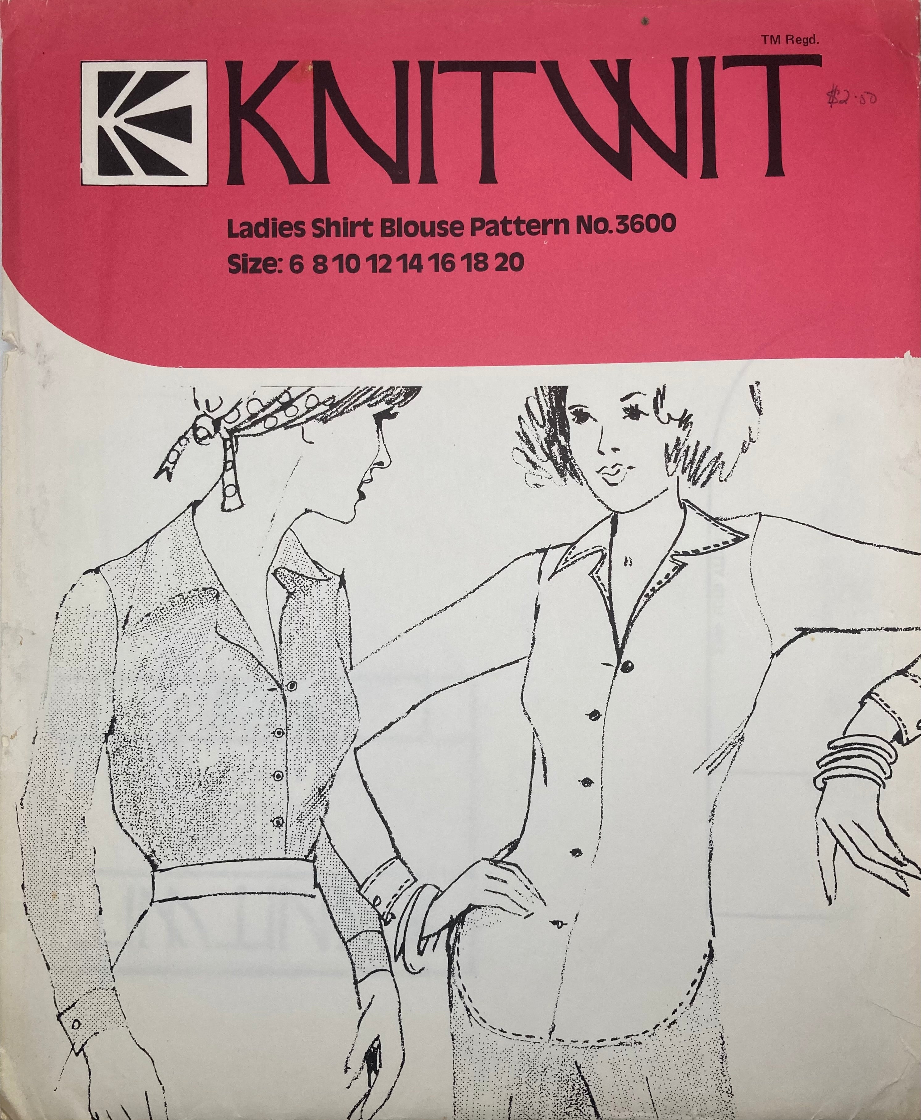 1976 Vintage Sewing Pattern: Knitwit 3600 – Vintage Stitch Australia
