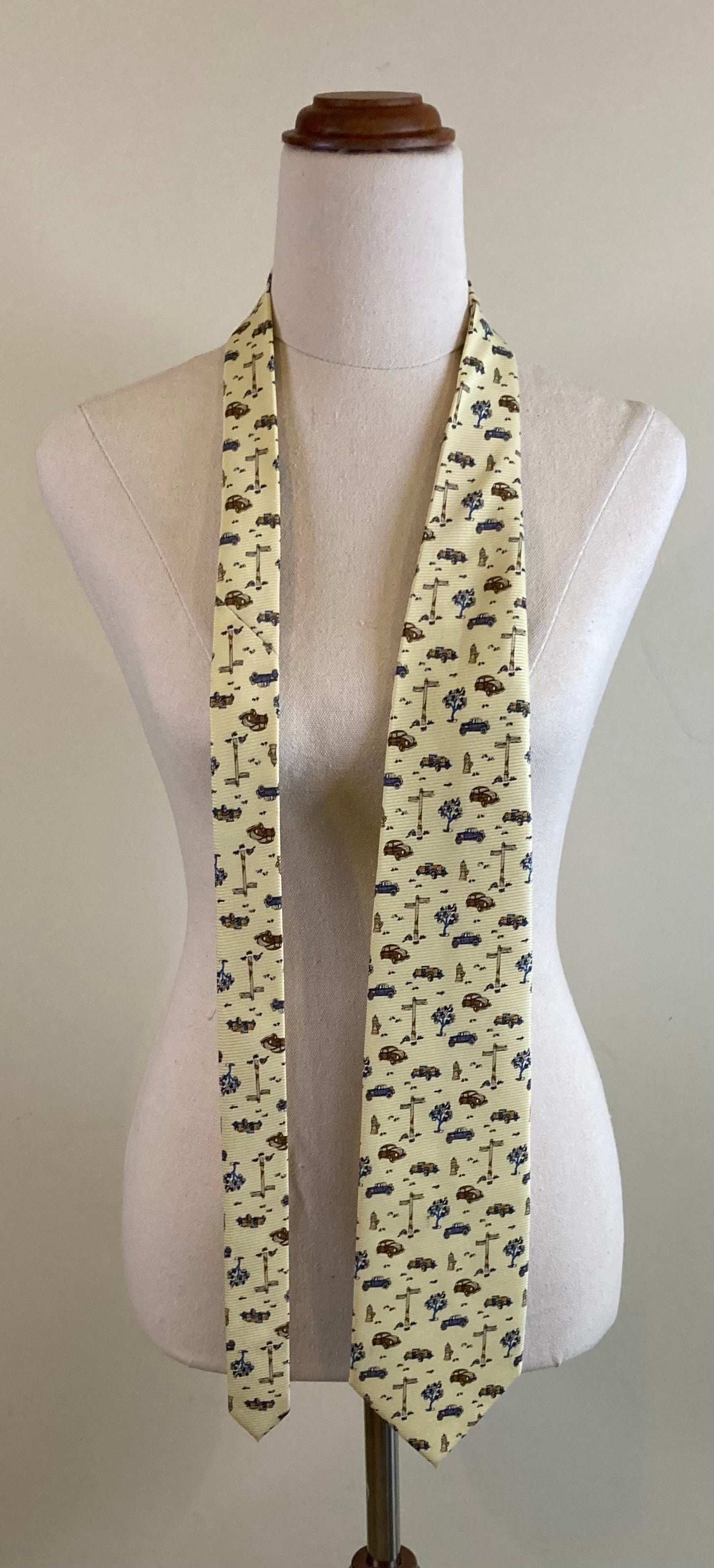 Men's Tie Cambridge Street by Fletcher Jones – Vintage Stitch Australia