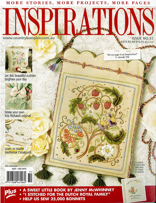 Inspirations Magazine Issue 51 – Vintage Stitch Australia