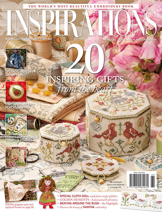 Inspirations Magazine Issue 65 – Vintage Stitch Australia