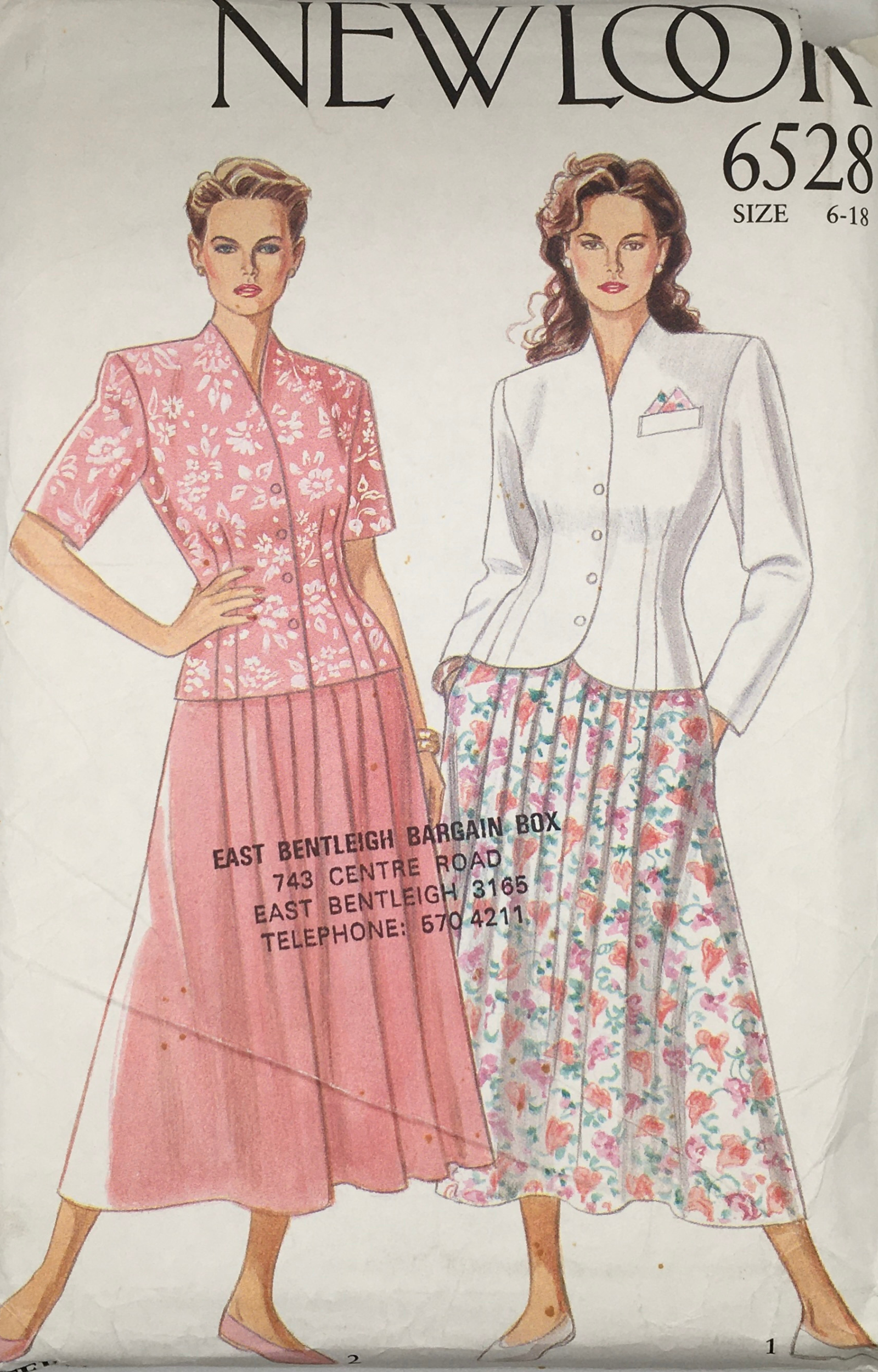 Vintage Sewing Pattern: New Look 6528 – Vintage Stitch Australia