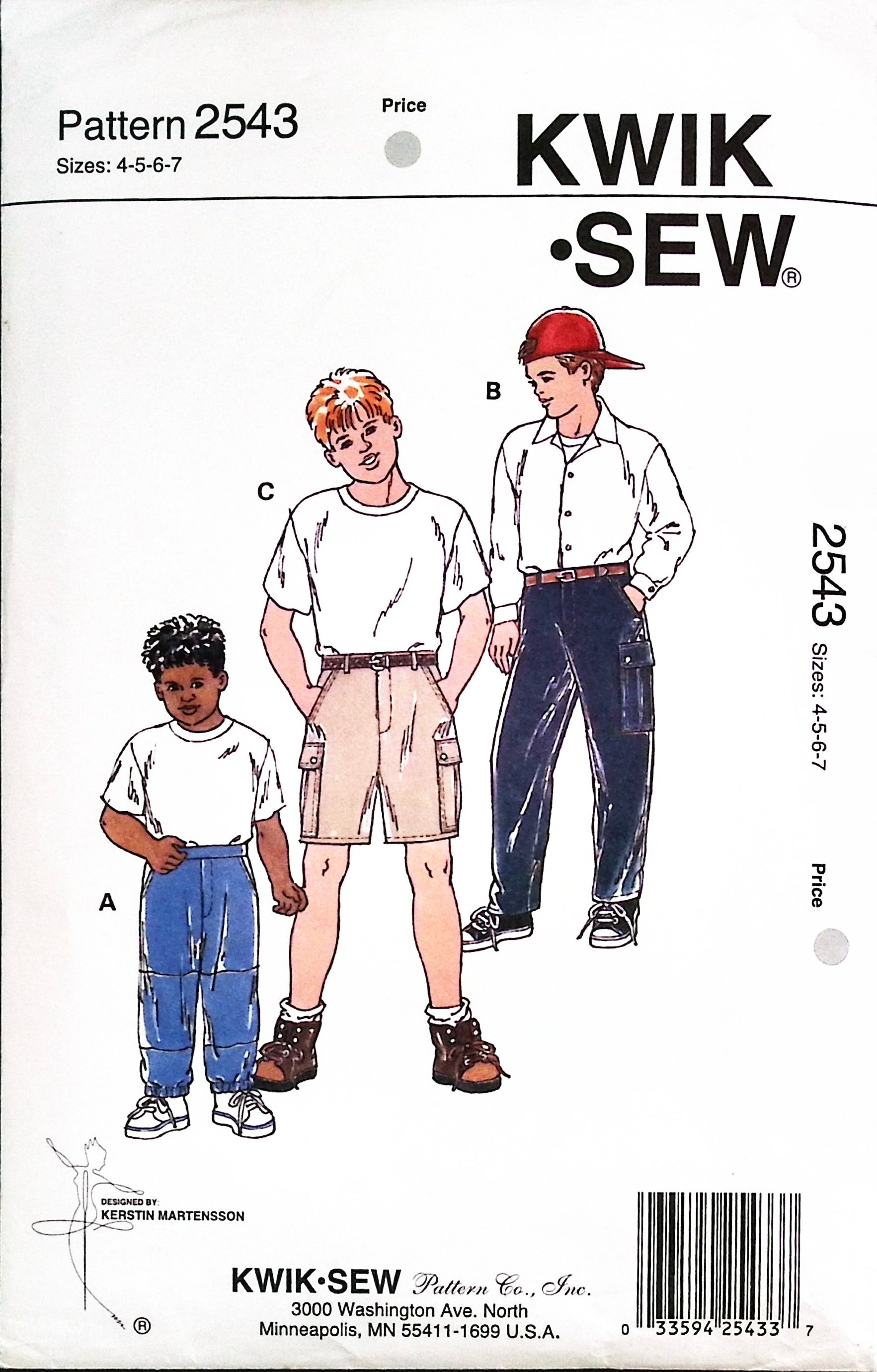 Vintage Sewing Pattern: Kwik Sew 2543 – Vintage Stitch Australia