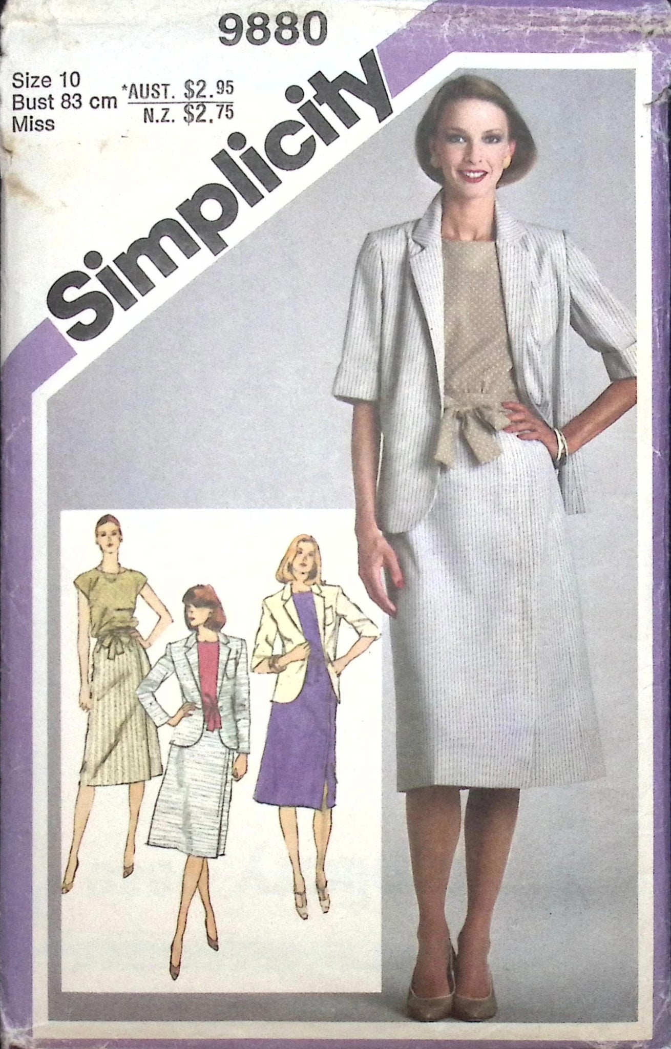 Vintage Sewing Pattern: Simplicity 9880 – Vintage Stitch Australia