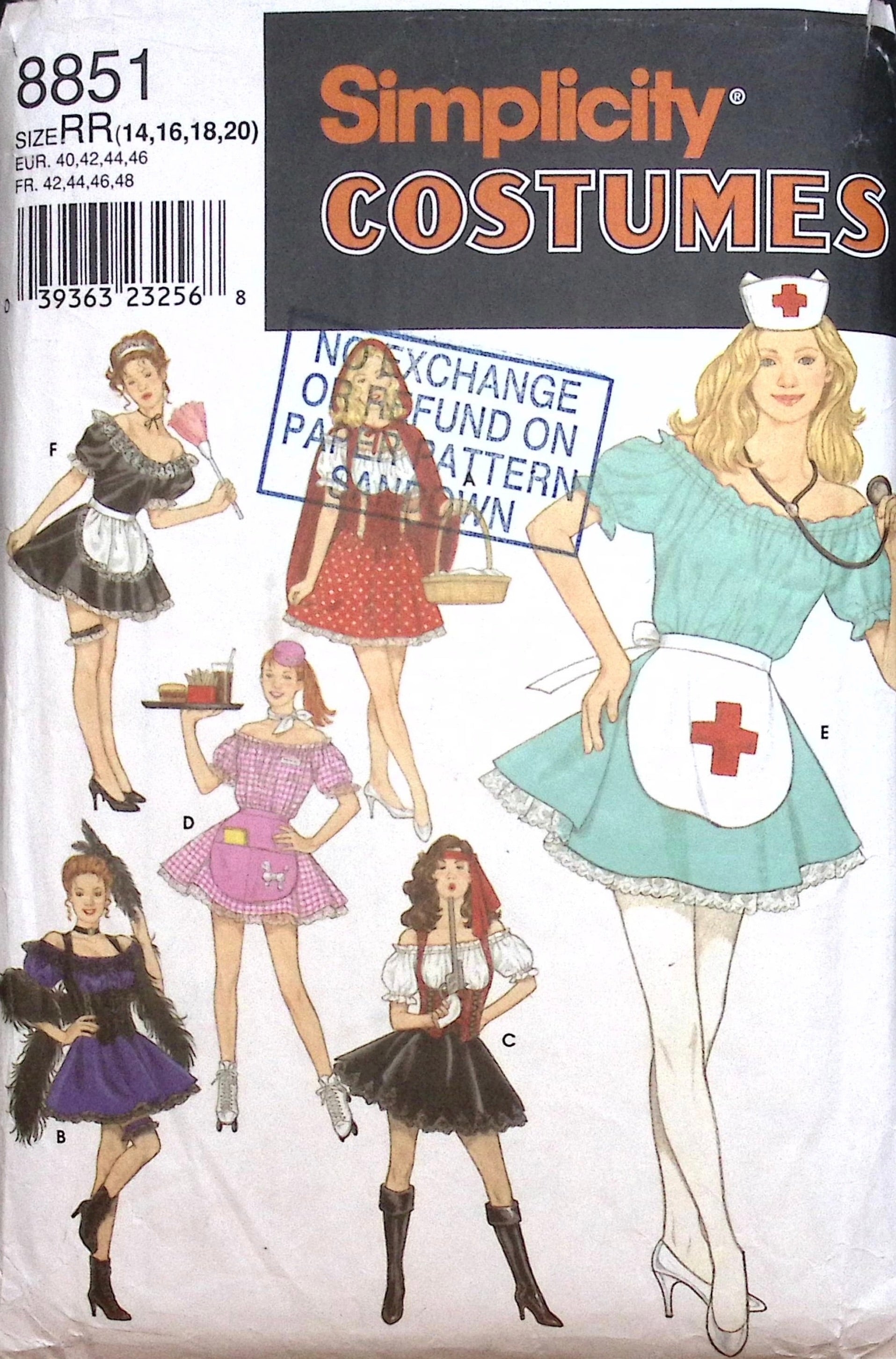 Vintage Sewing Pattern: Simplicity 8851 – Vintage Stitch Australia