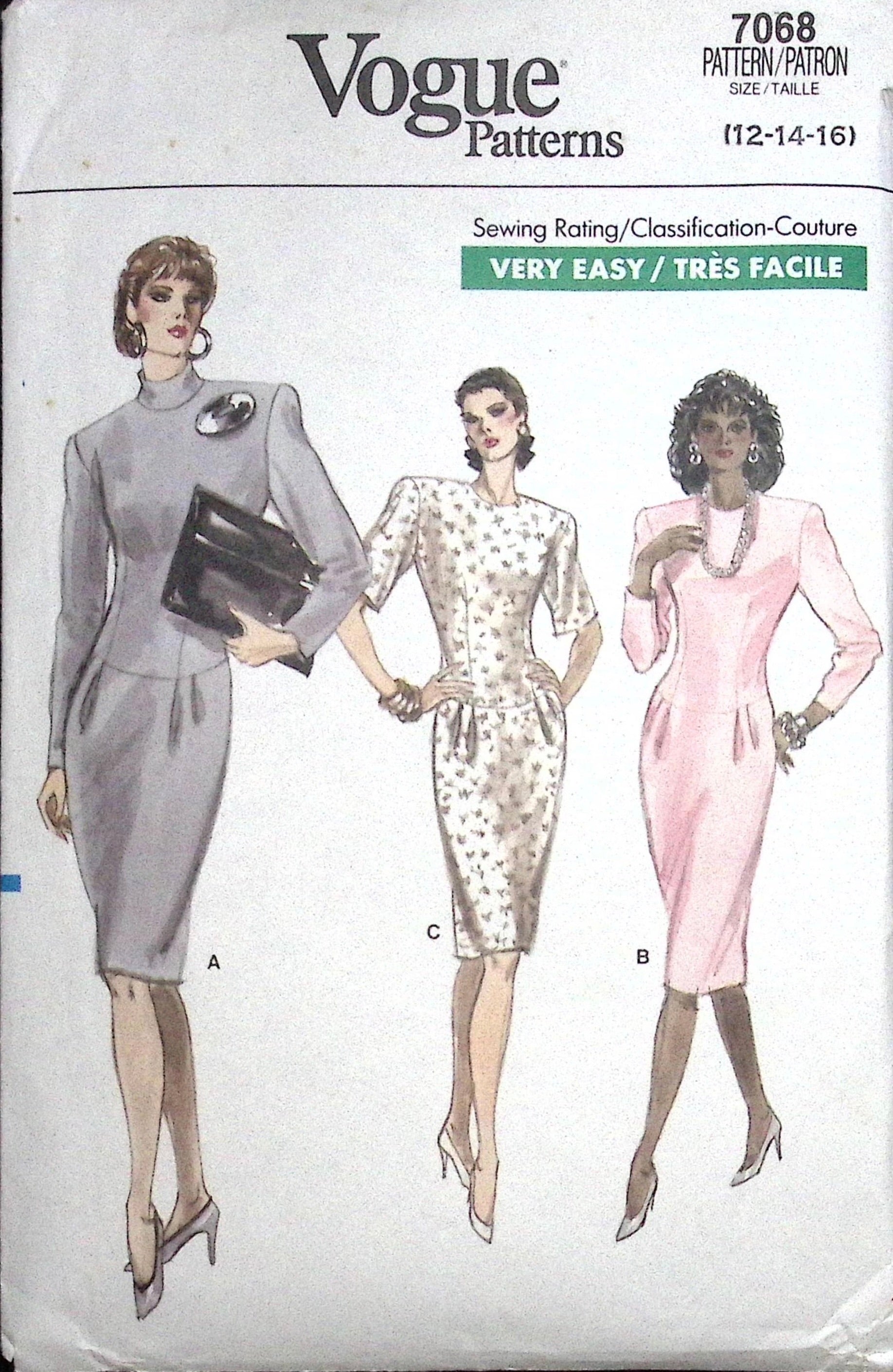 Vintage Sewing Pattern: Vogue 7068 – Vintage Stitch Australia