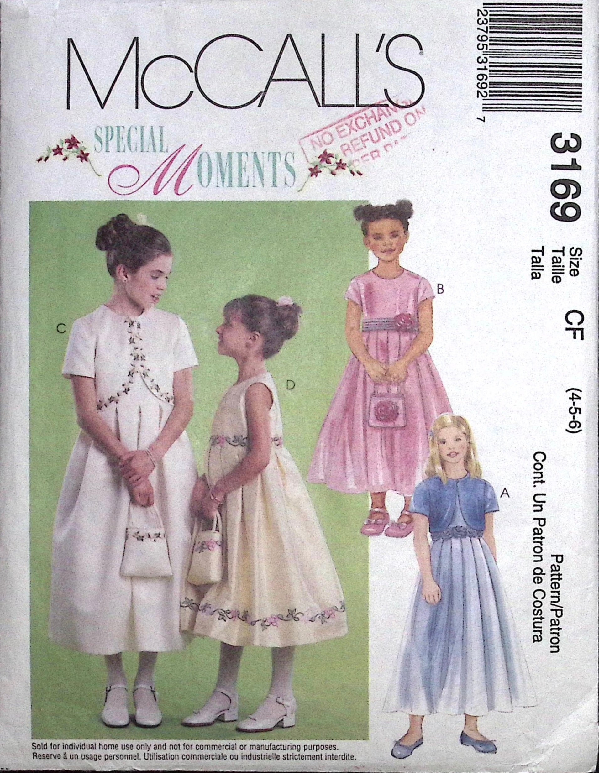 Sewing Pattern: McCalls 3169 – Vintage Stitch Australia