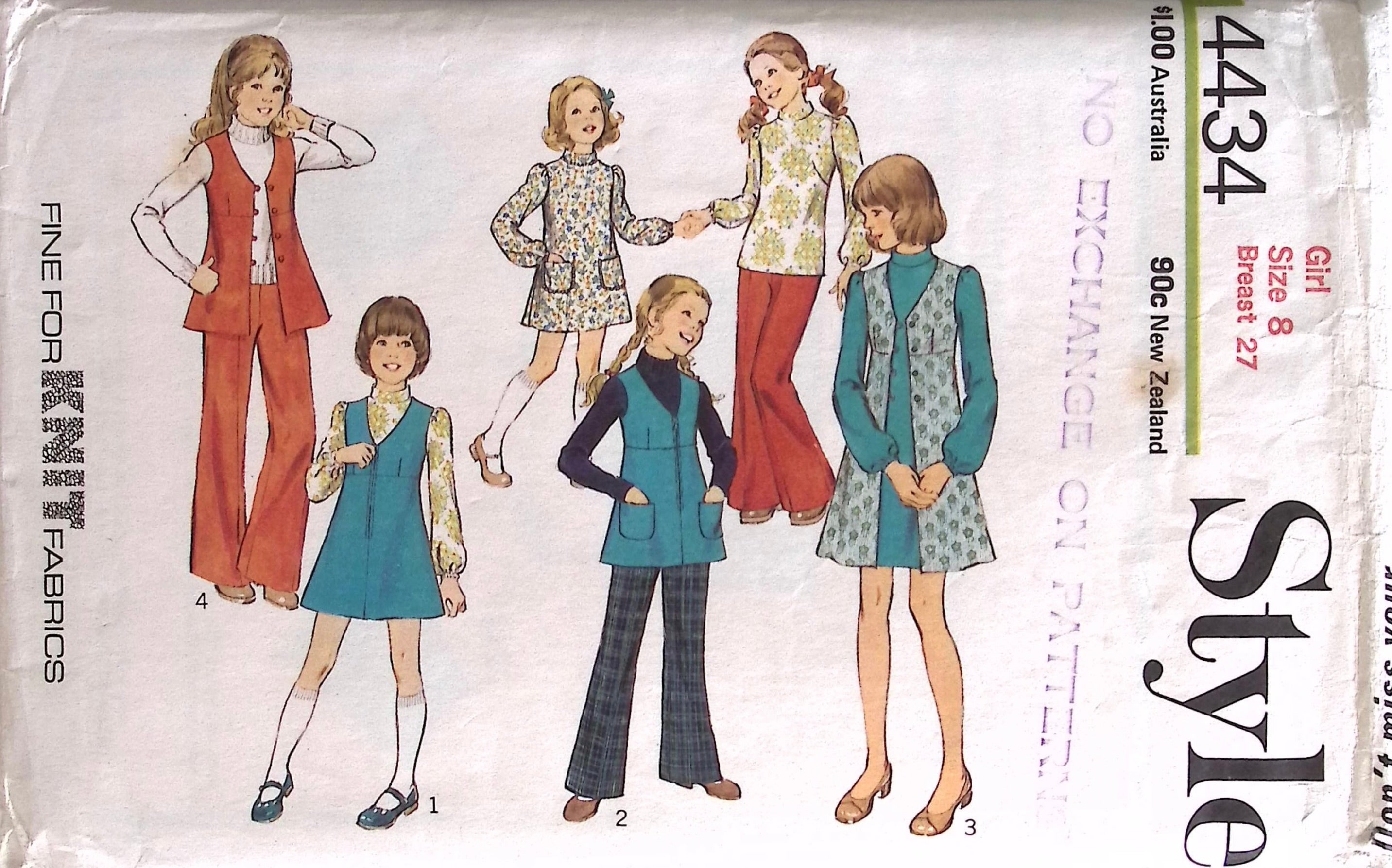 Vintage Sewing Pattern: Style 4434 – Vintage Stitch Australia