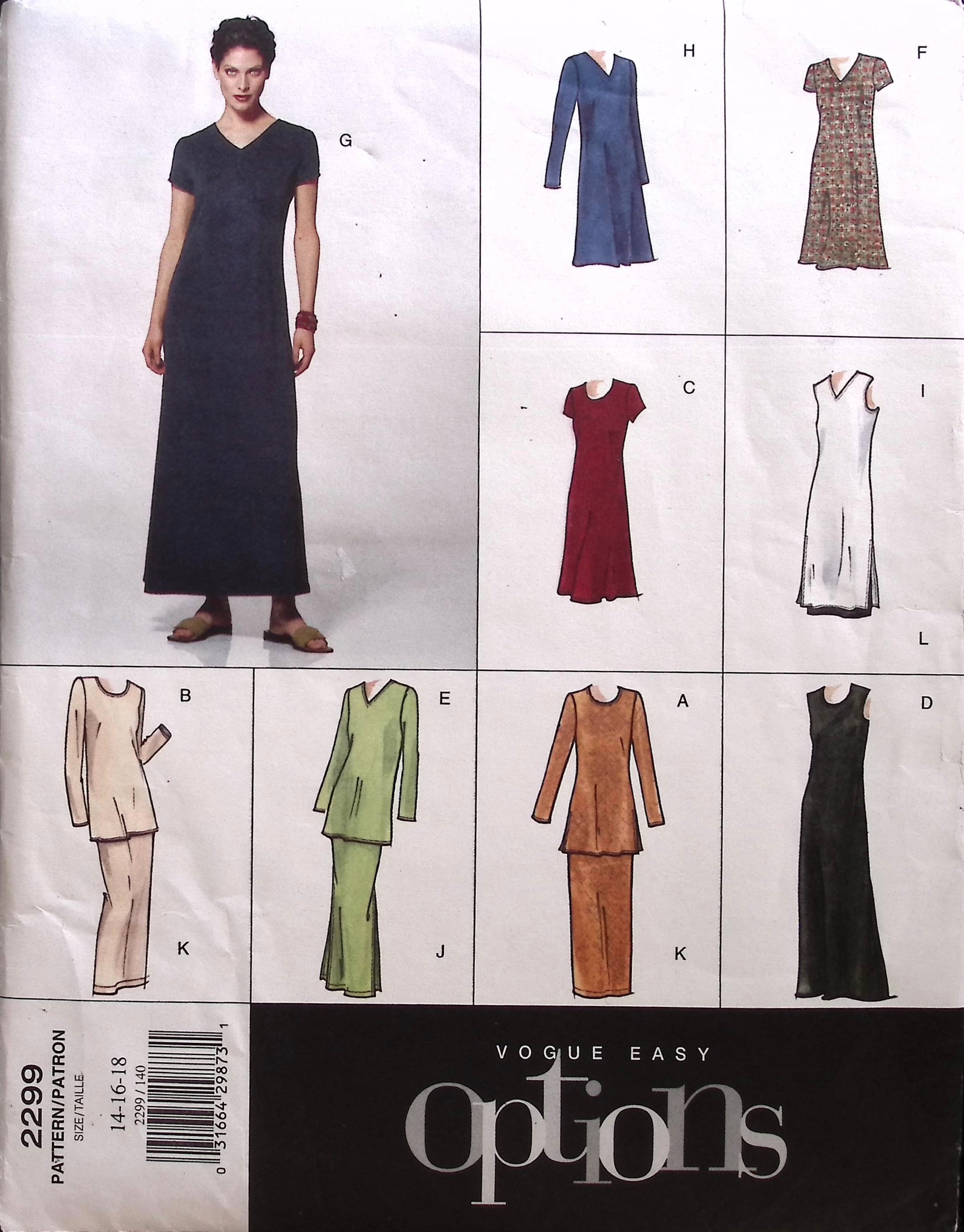 Vintage Sewing Pattern: Vogue 2299 – Vintage Stitch Australia