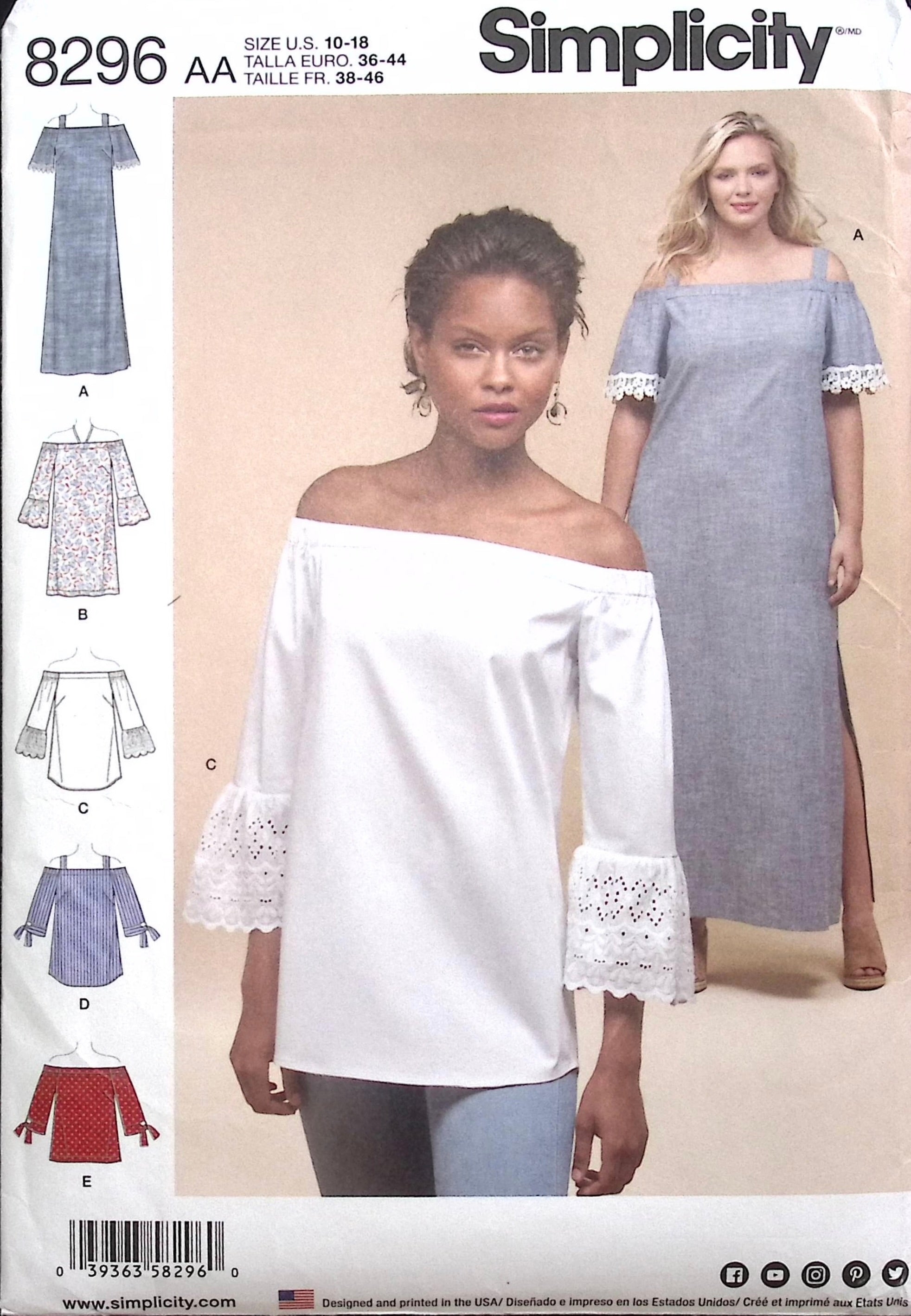 Sewing Pattern: Simplicity 8296 – Vintage Stitch Australia