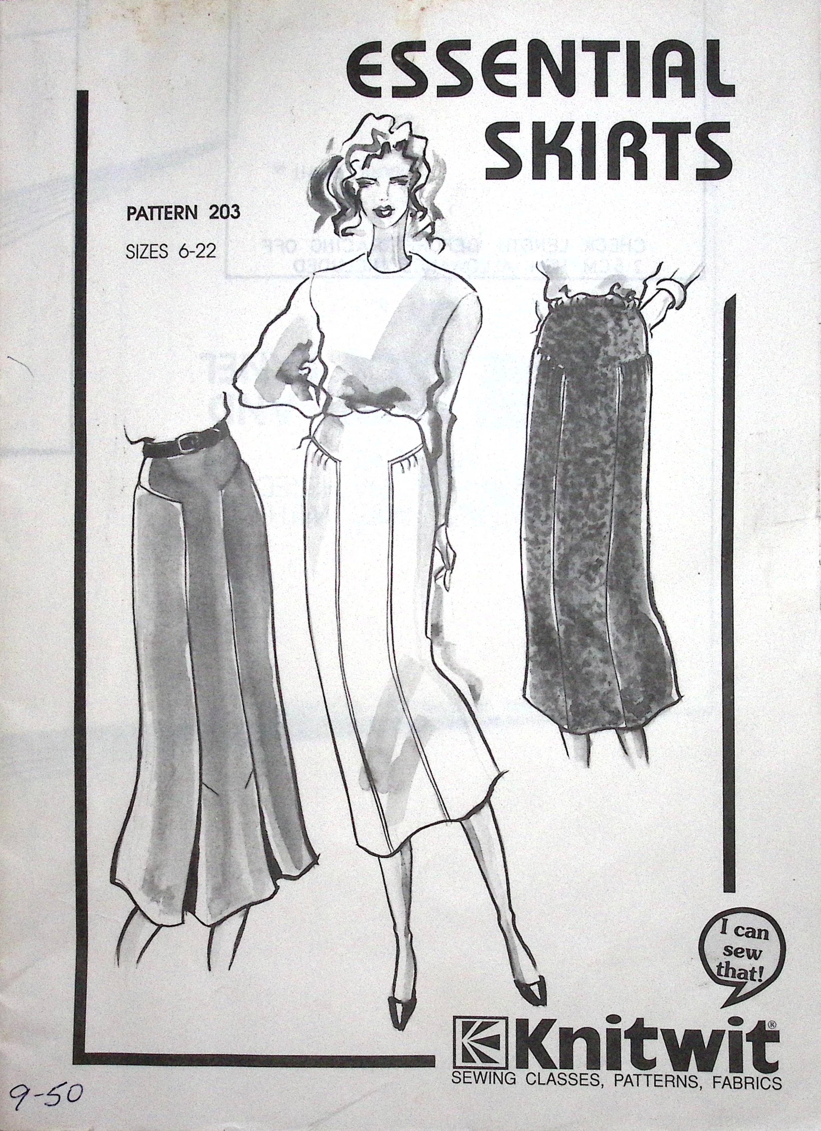 Vintage Sewing Pattern: Knitwit 203 – Vintage Stitch Australia