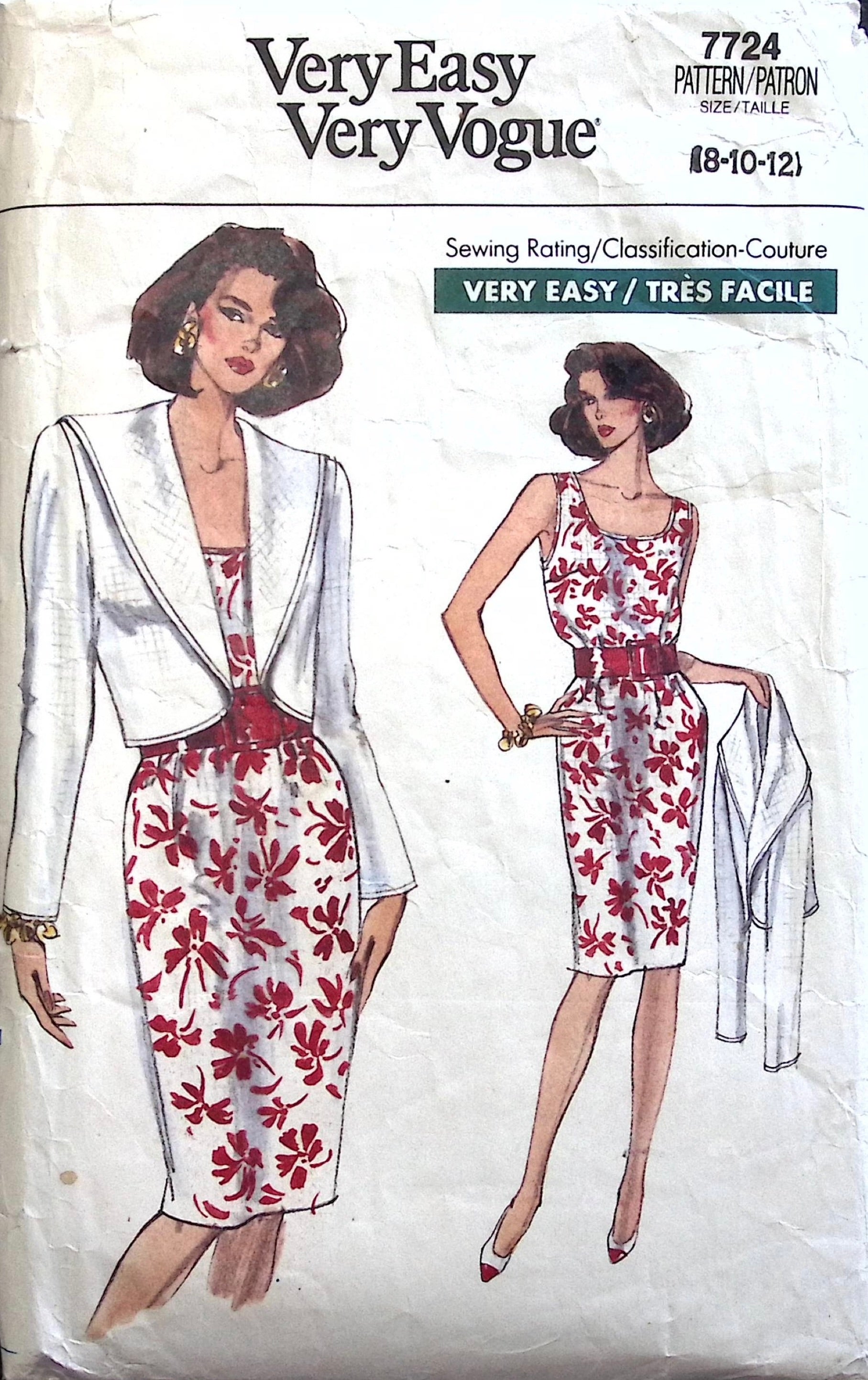 Vintage Sewing Pattern: Vogue 7724 – Vintage Stitch Australia