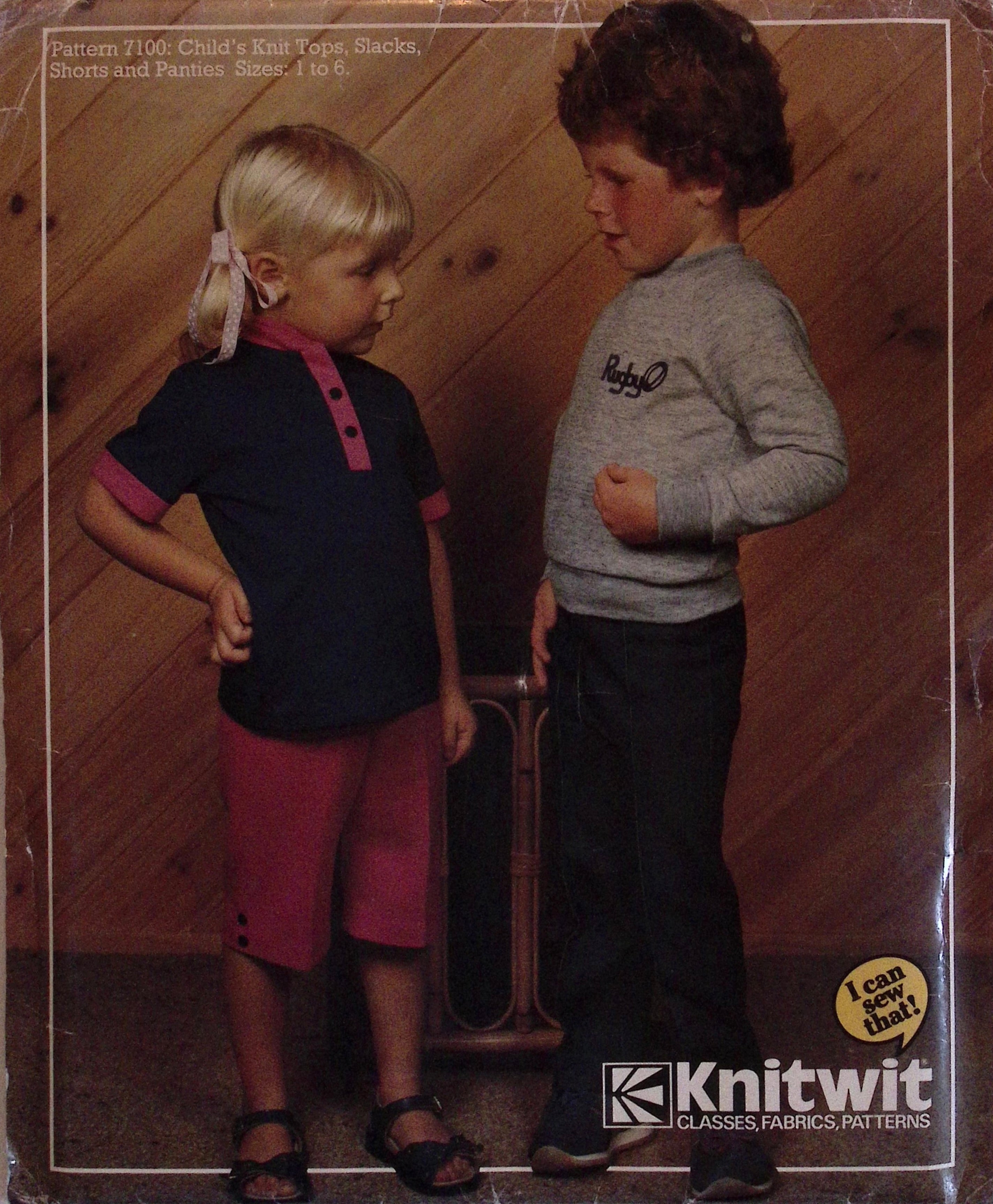 Vintage Sewing Pattern: Knitwit 7100 – Vintage Stitch Australia