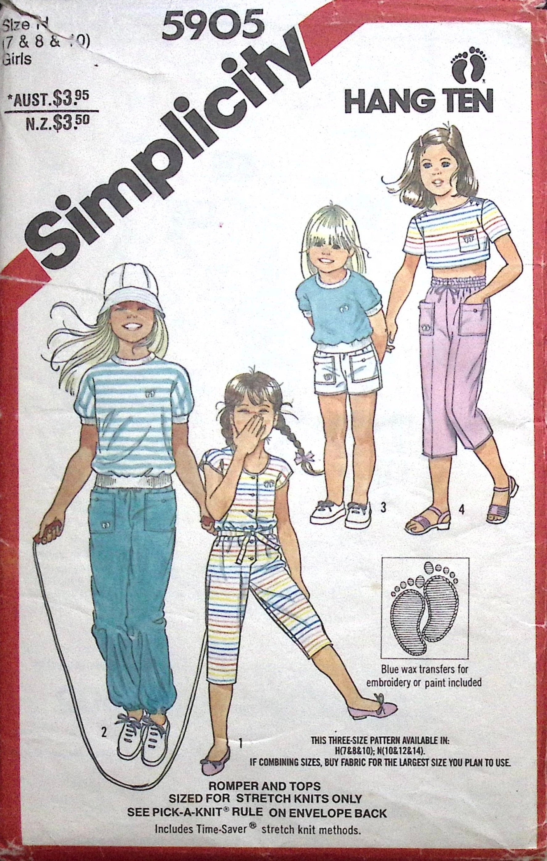 Vintage Sewing Pattern: Simplicity 5905 – Vintage Stitch Australia