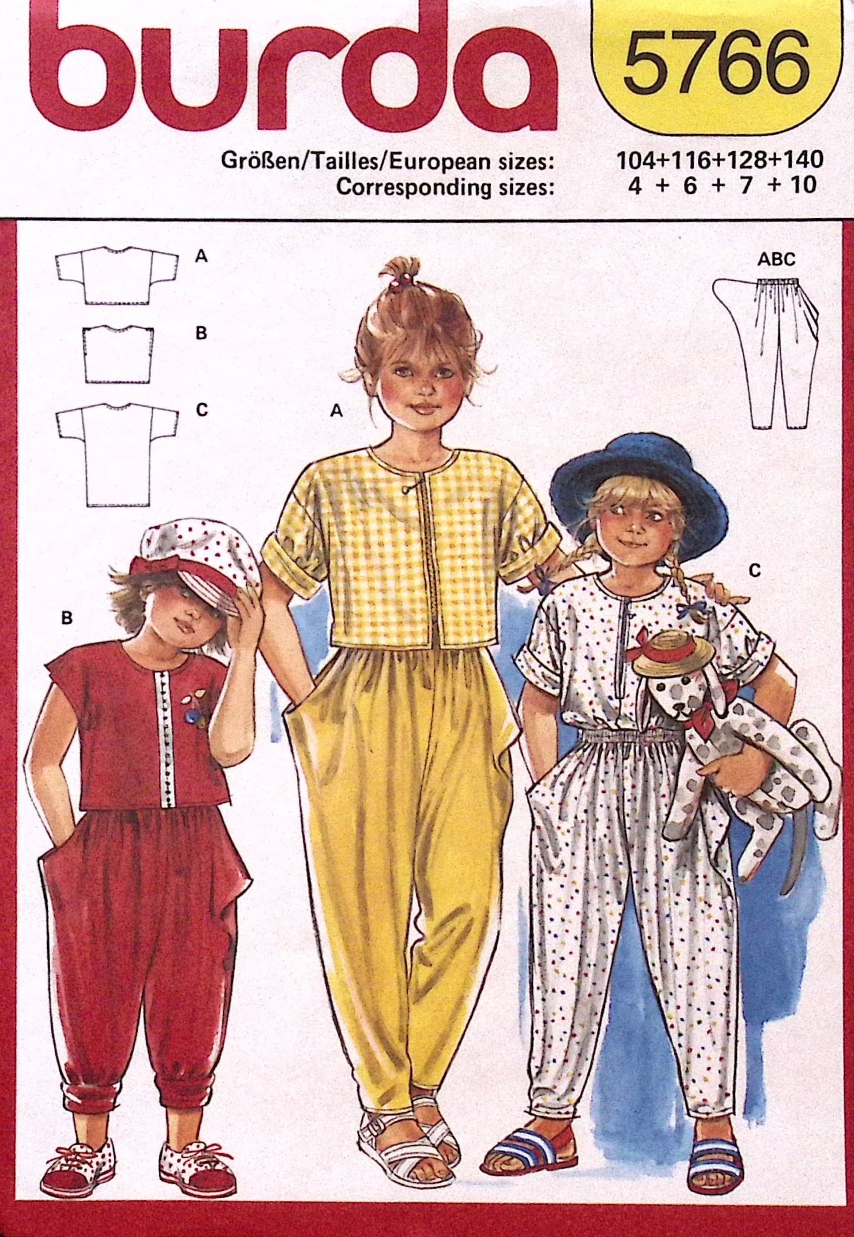 Vintage Sewing Pattern: Burda 5766 – Vintage Stitch Australia