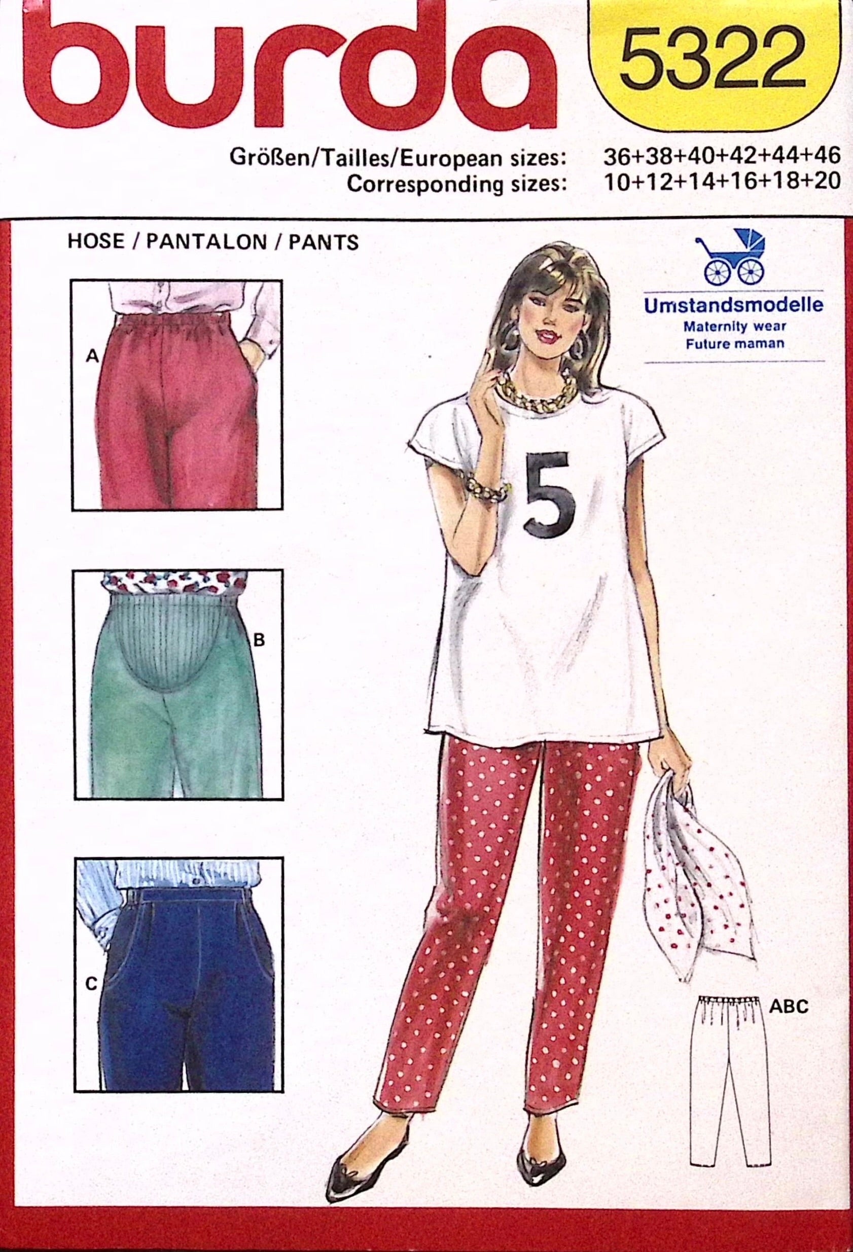 Vintage Sewing Pattern: Burda 5322 – Vintage Stitch Australia