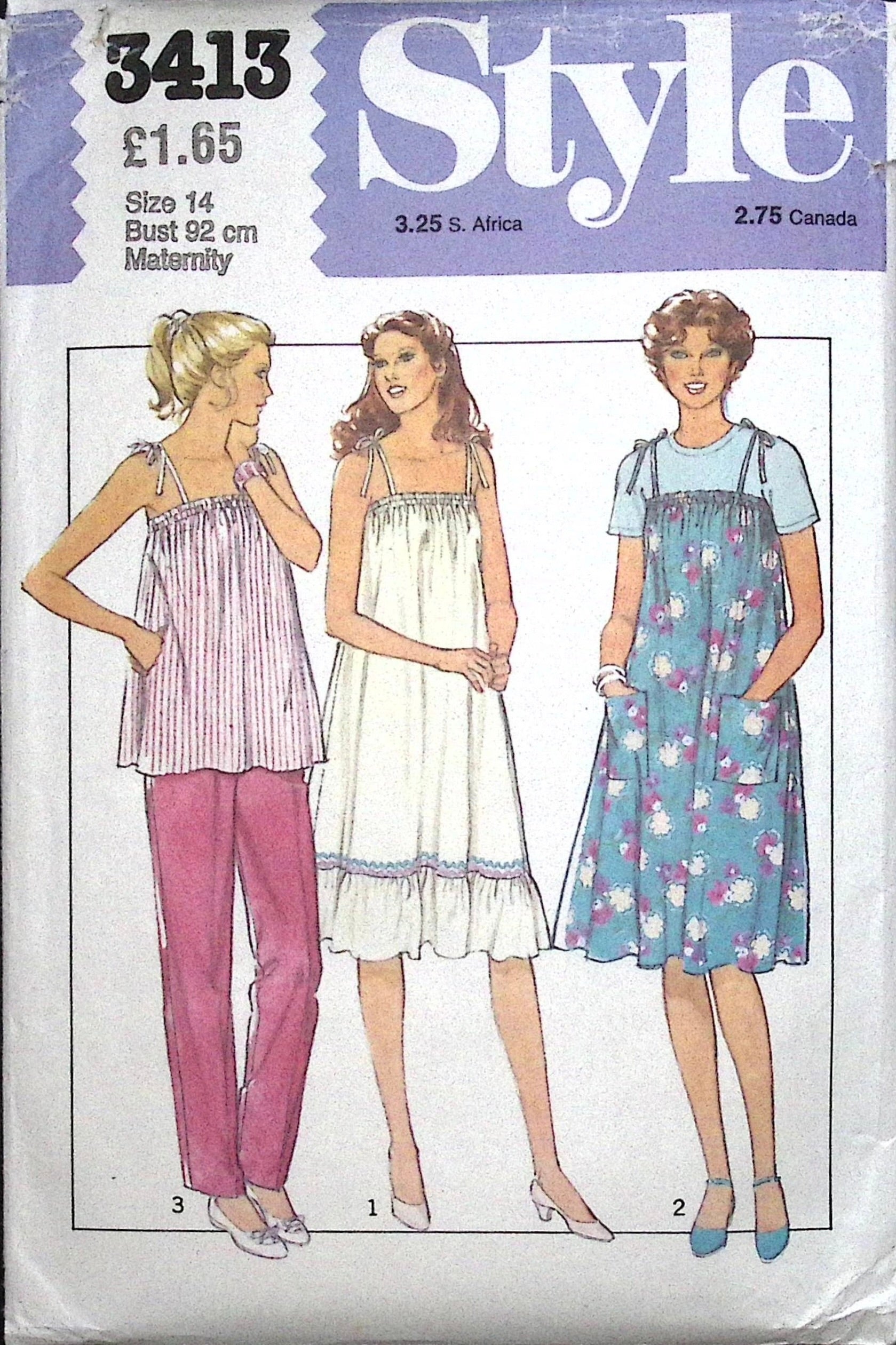 Vintage Sewing Pattern: Style 3413 – Vintage Stitch Australia