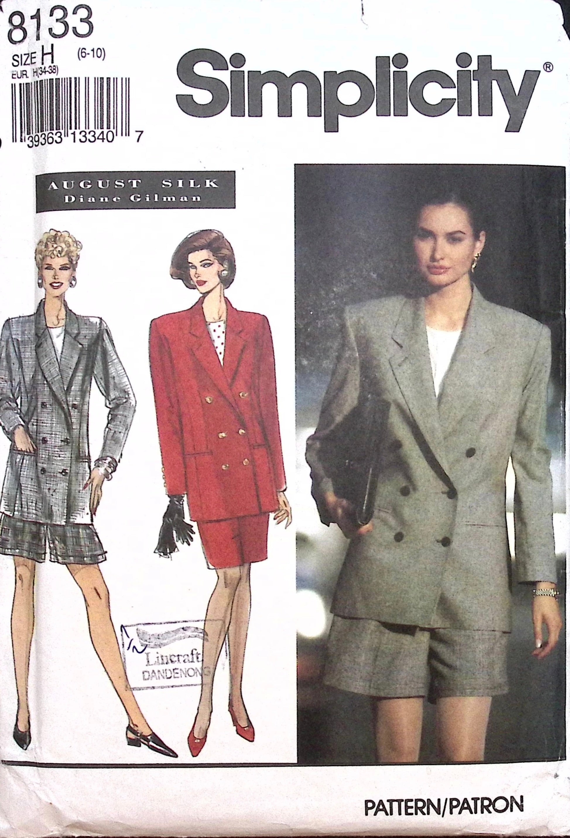 Vintage Sewing Pattern: Simplicity 8133 – Vintage Stitch Australia
