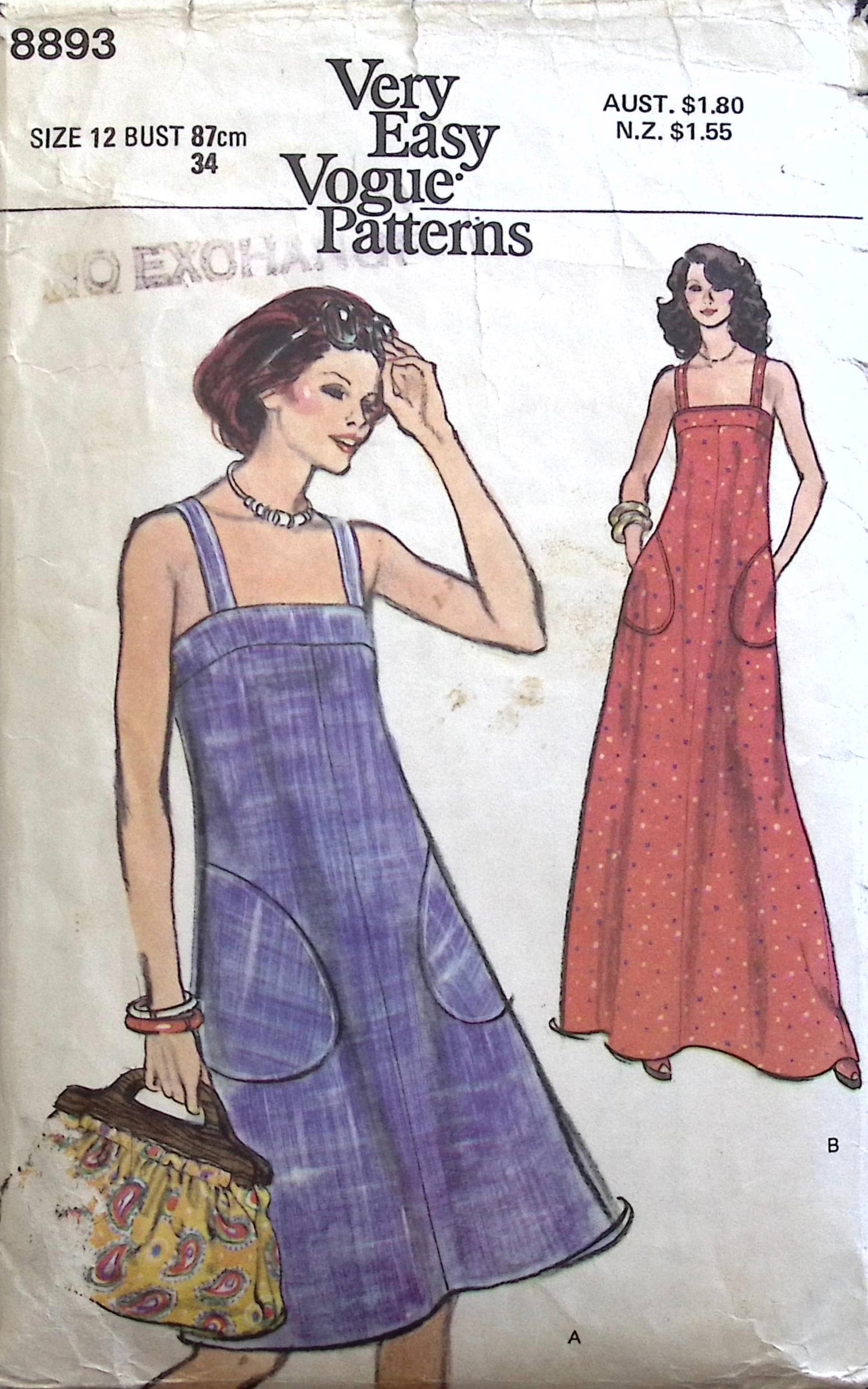 Vintage Sewing Pattern: Vogue 8893 – Vintage Stitch Australia