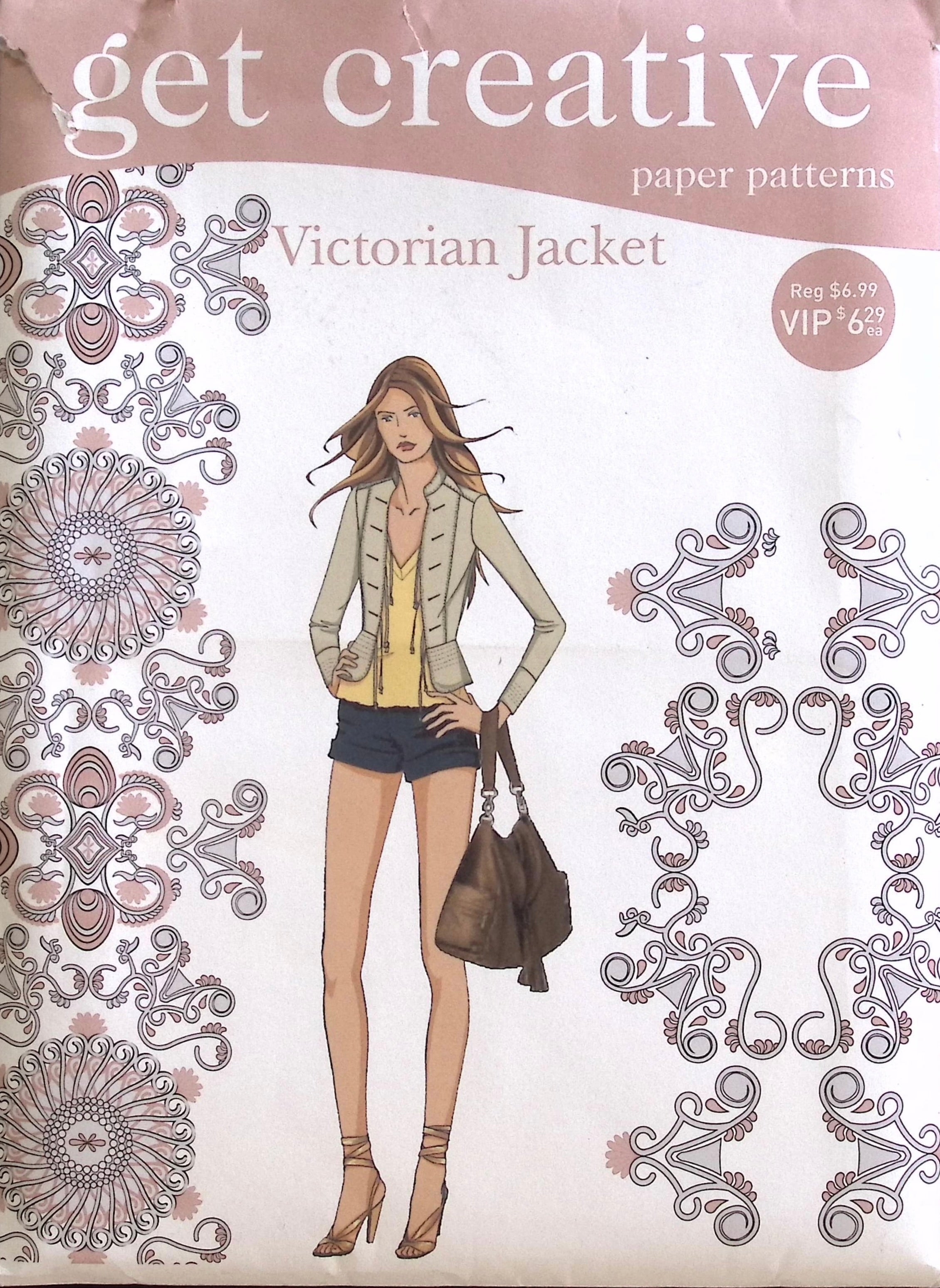Sewing Pattern: Get Creative Victorian Jacket – Vintage Stitch Australia