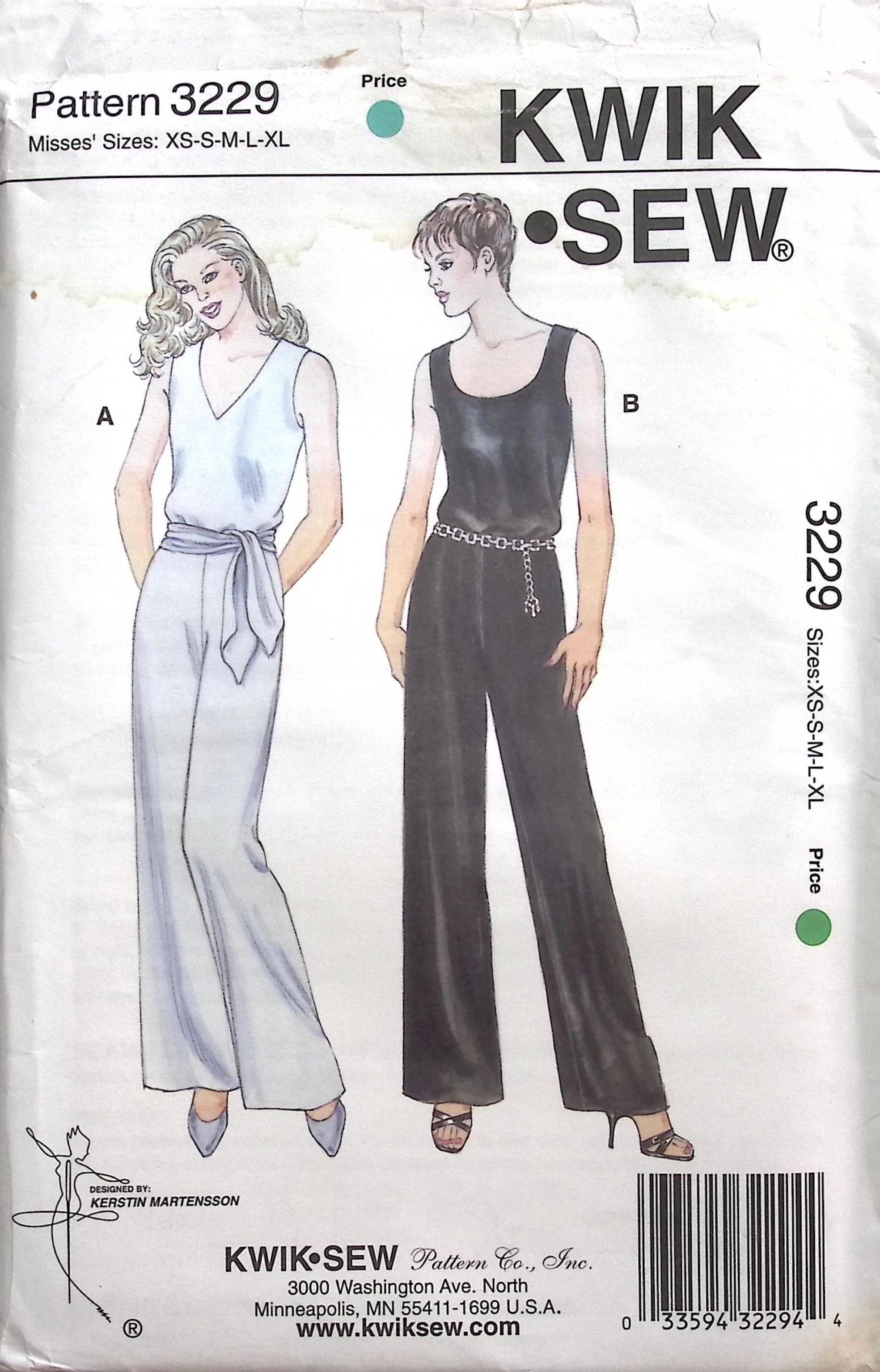Vintage Sewing Pattern: Kwik Sew 3229 – Vintage Stitch Australia