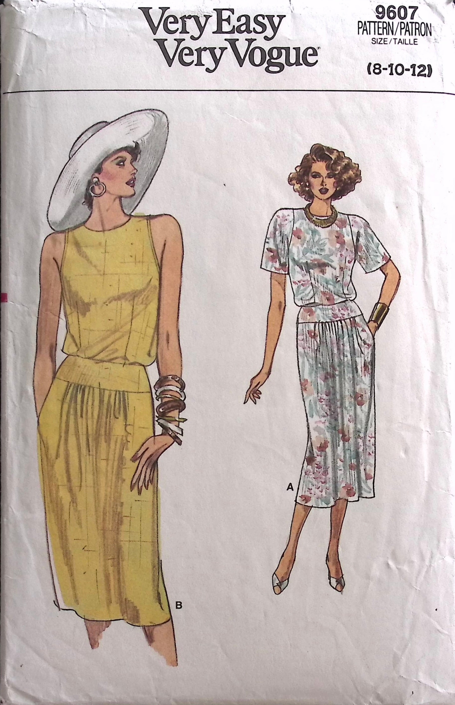 Vintage Sewing Pattern: Vogue 9607 – Vintage Stitch Australia