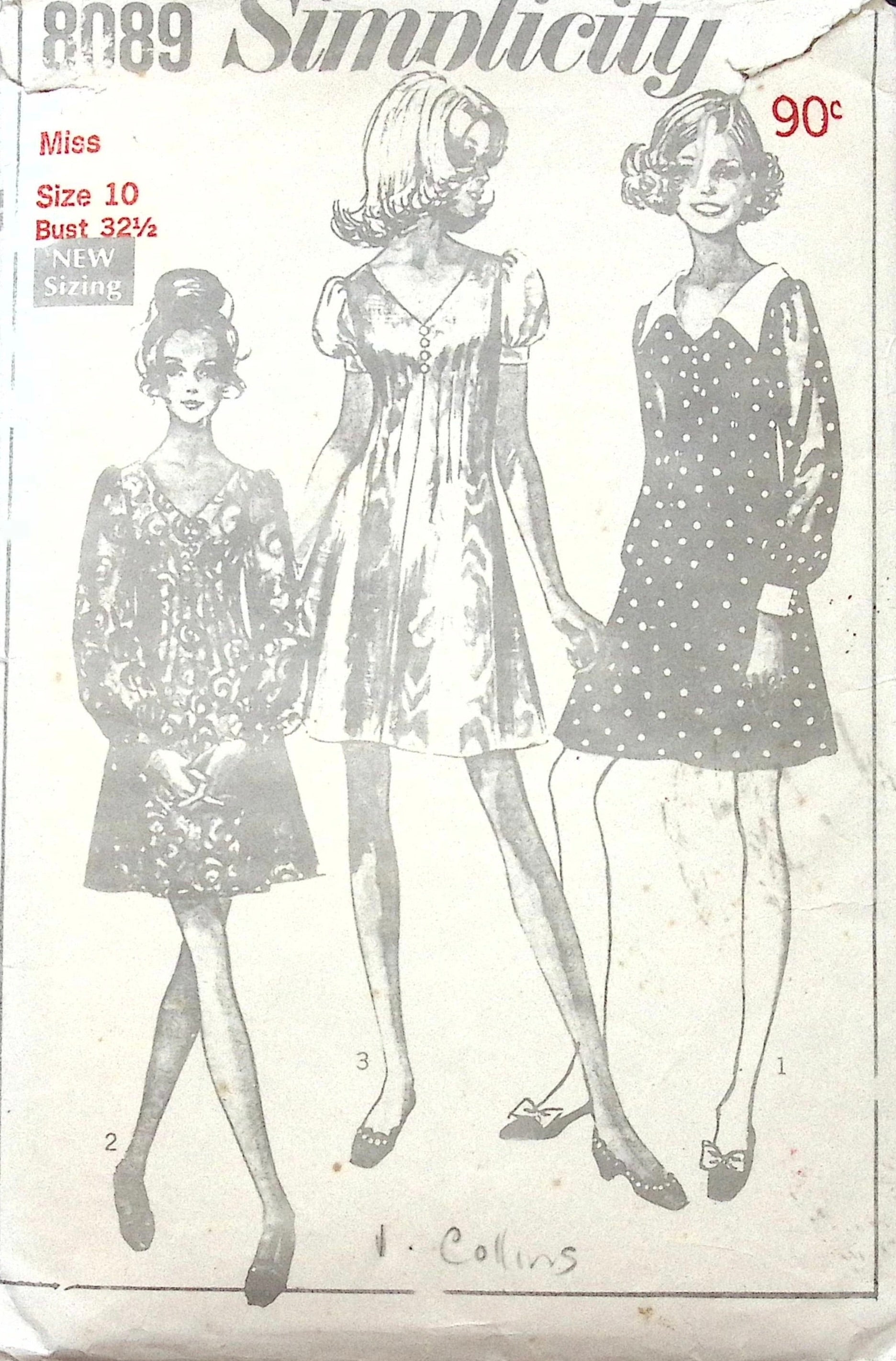 Vintage Sewing Pattern: Simplicity 8089 – Vintage Stitch Australia