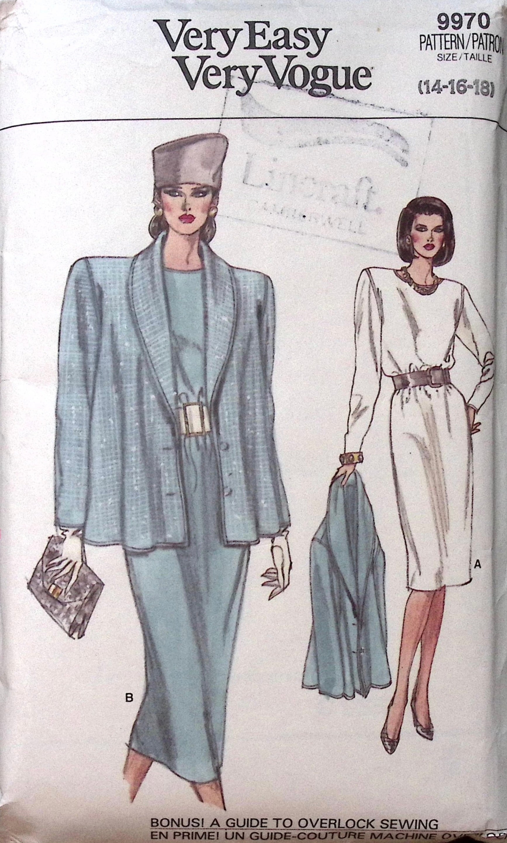 Vintage Sewing Pattern: Vogue 9970 – Vintage Stitch Australia
