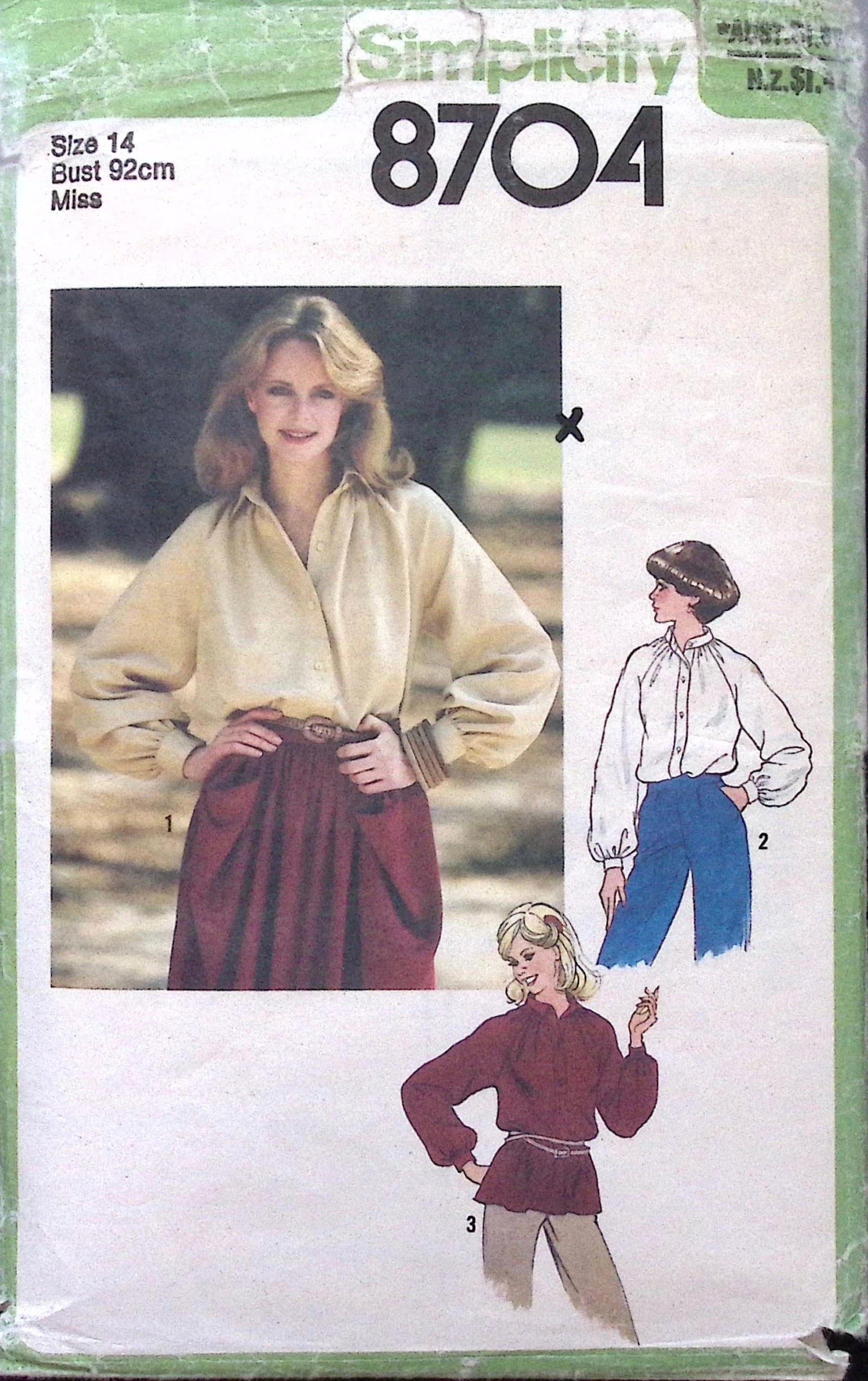 Vintage Sewing Pattern: Simplicity 8704 – Vintage Stitch Australia