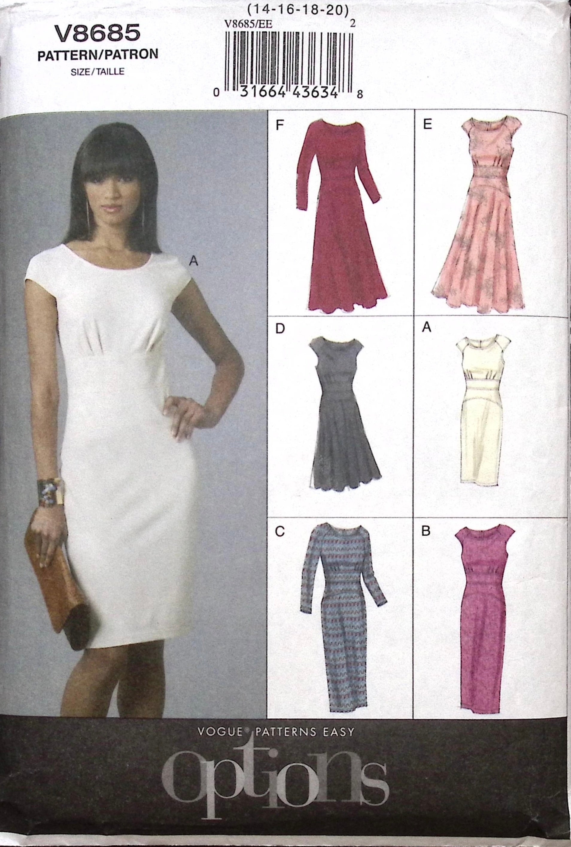 Sewing Pattern: Vogue V8685 – Vintage Stitch Australia