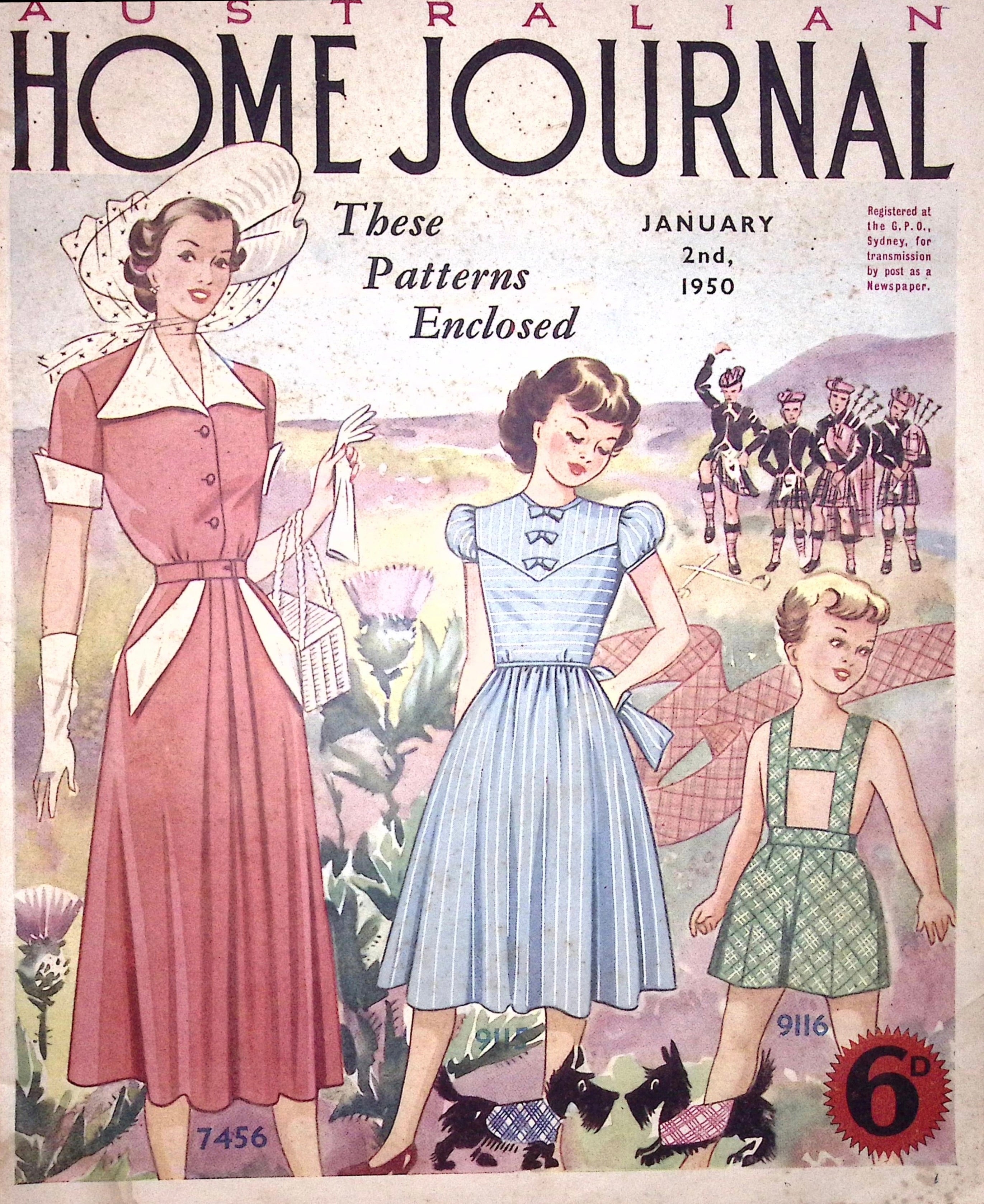 Australian Home Journal Magazine: January 2nd 1950 – Vintage Stitch ...