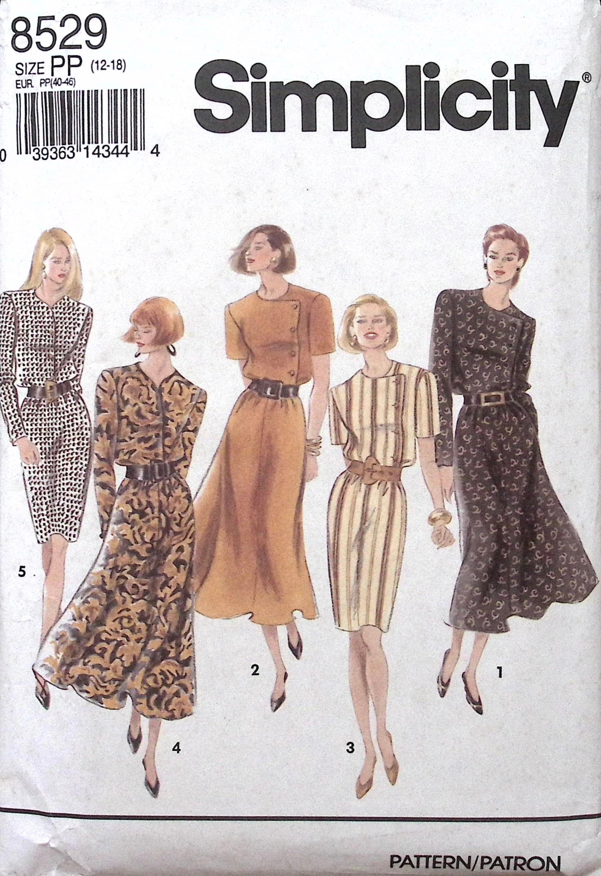 Vintage Sewing Pattern: Simplicity 8529 – Vintage Stitch Australia