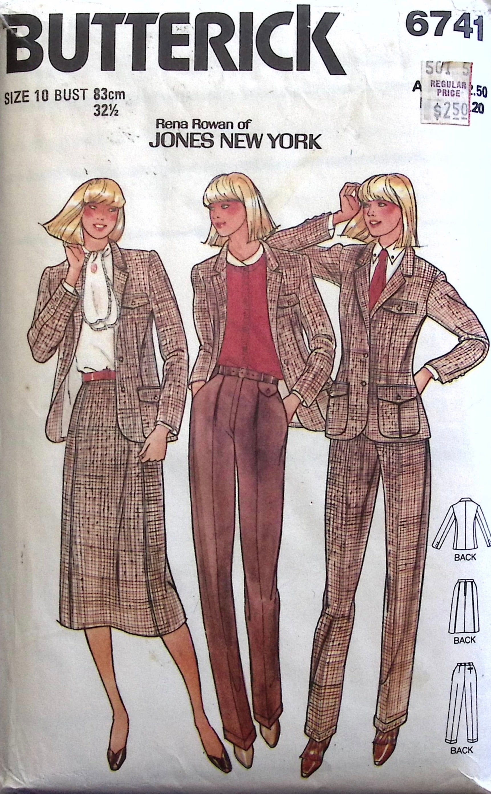 Vintage Sewing Pattern: Butterick 6741 – Vintage Stitch Australia