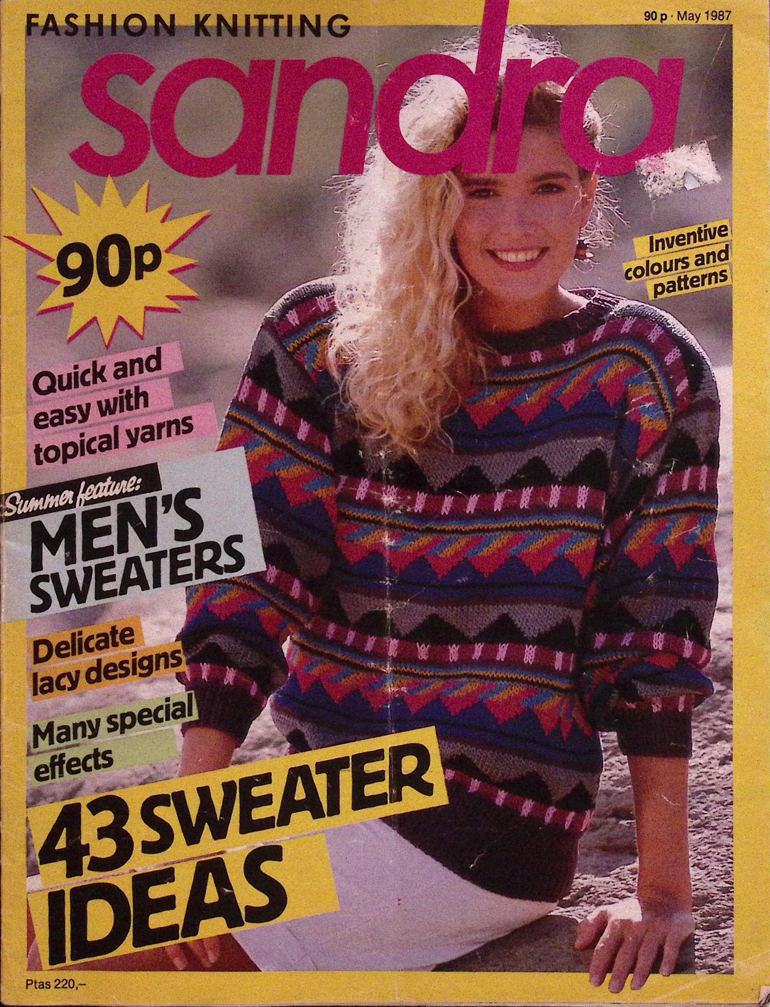 Sandra Fashion Knitting Magazine – Vintage Stitch Australia