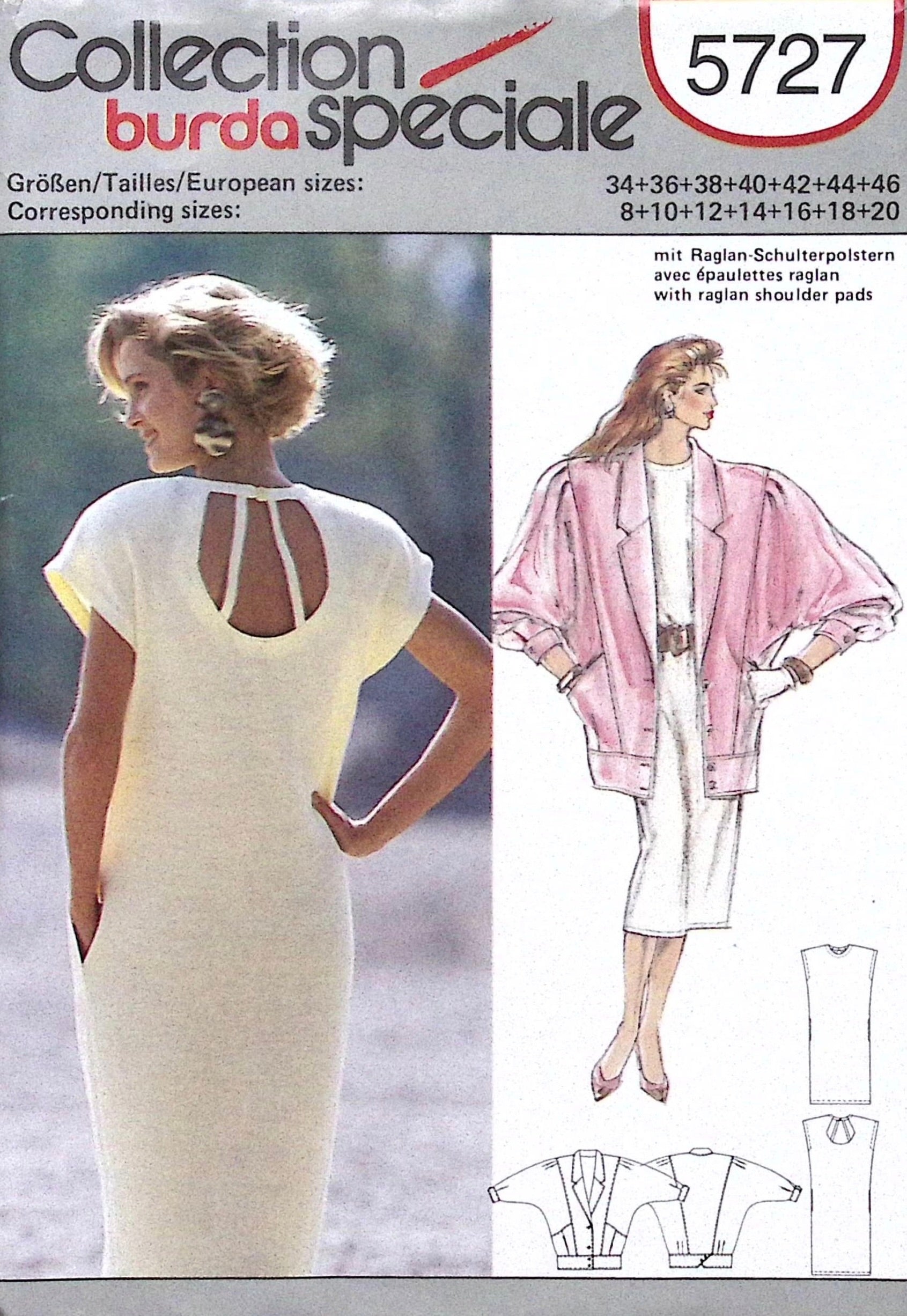 Vintage Sewing Pattern: Burda 5727 – Vintage Stitch Australia