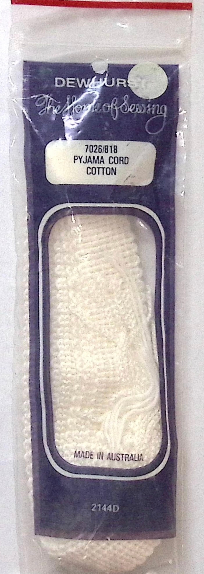 Vintage Dewhurst Pyjama cord – Vintage Stitch Australia