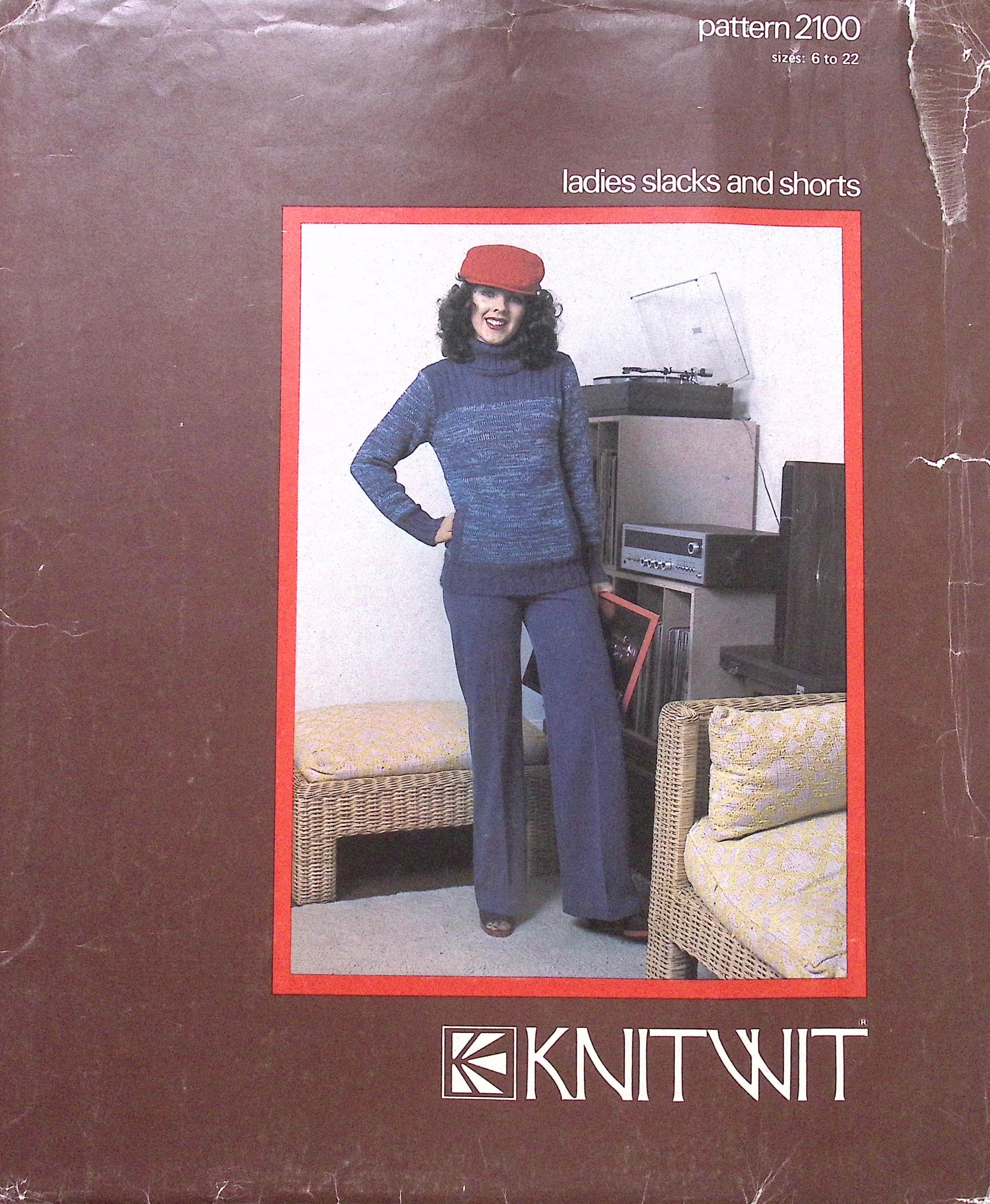 Vintage Sewing Pattern: Knitwit 2100 – Vintage Stitch Australia