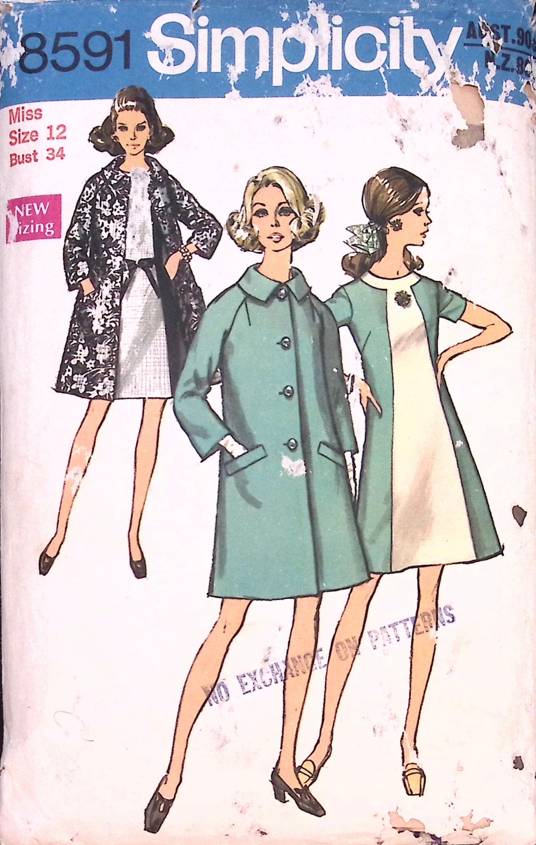 Vintage Sewing Pattern: Simplicity 8591 – Vintage Stitch Australia
