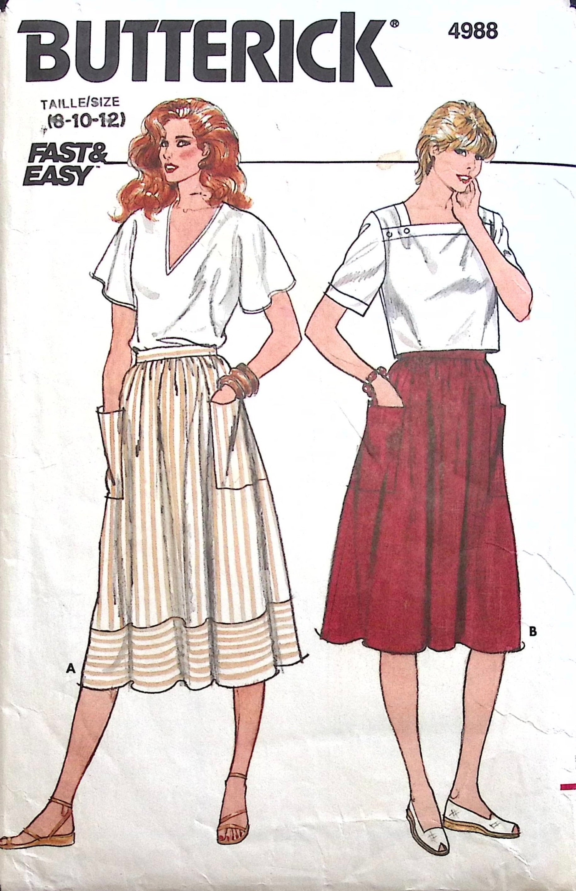 Vintage Sewing Pattern: Butterick 4988 – Vintage Stitch Australia