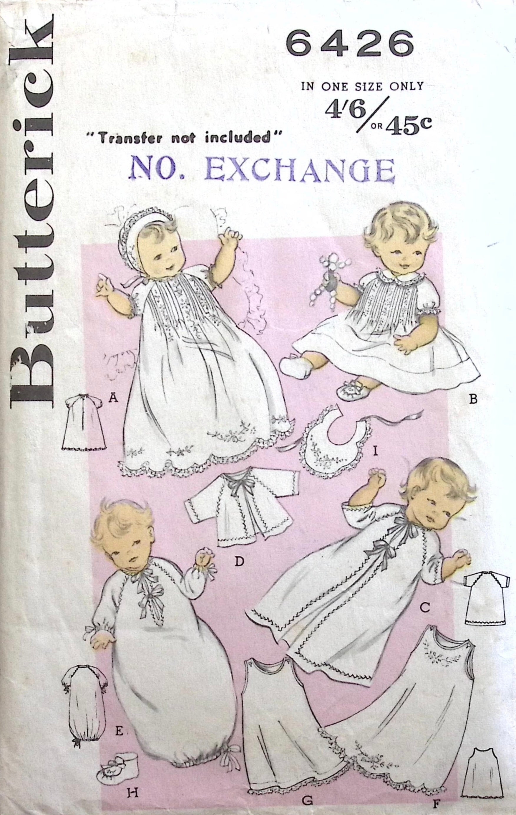 Vintage Sewing Pattern: Butterick 6426 – Vintage Stitch Australia