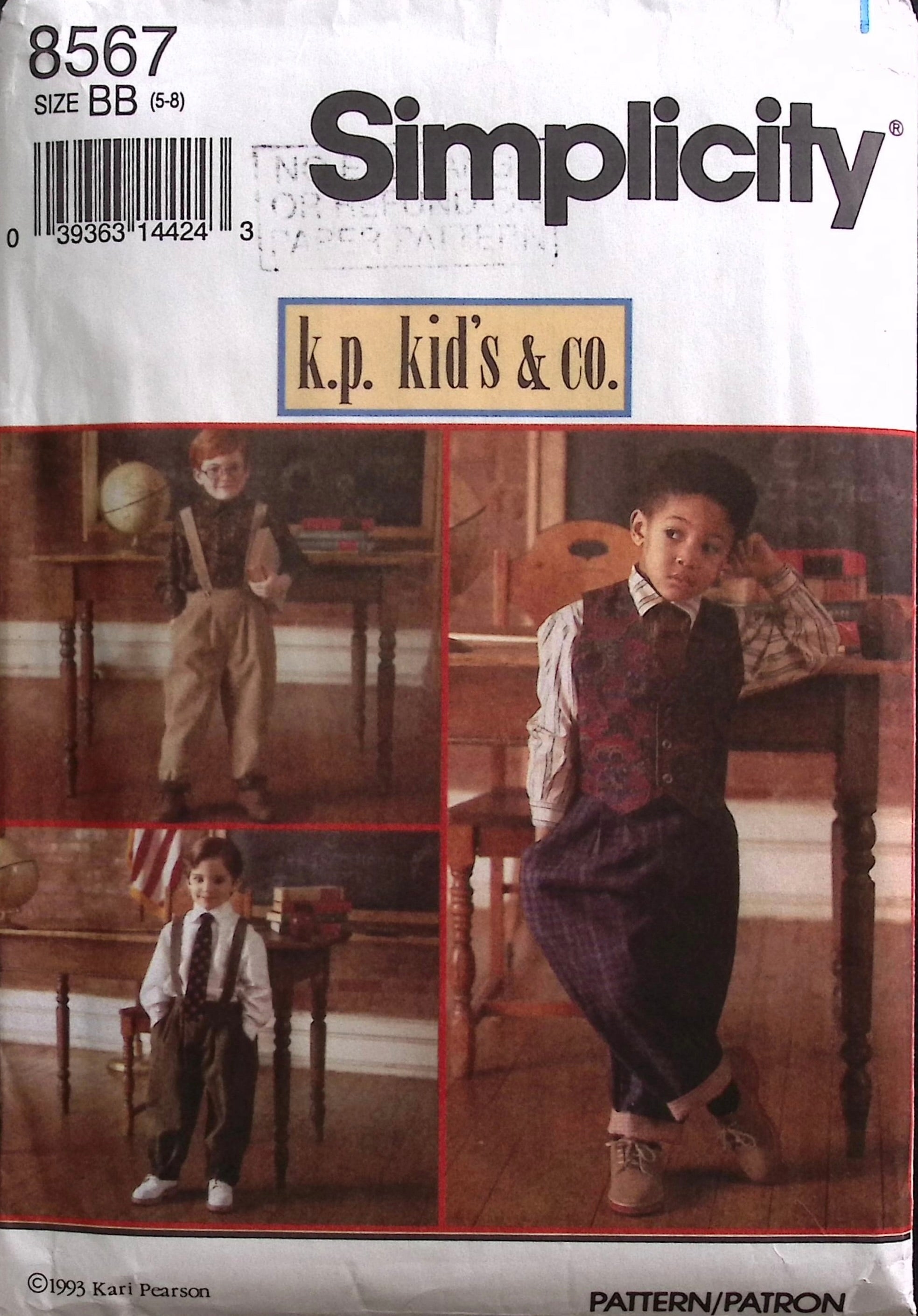 Vintage Sewing Pattern: Simplicity 8567 – Vintage Stitch Australia