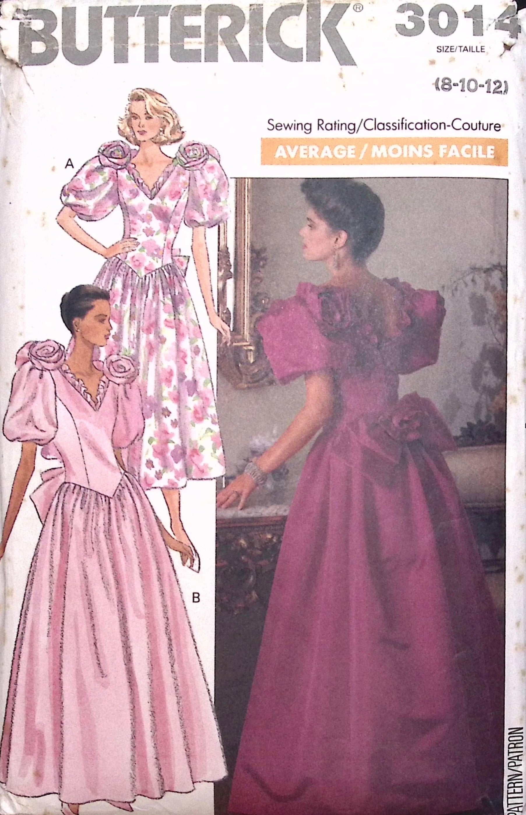 Uncut Vintage Sewing Pattern: Butterick 3014 – Vintage Stitch Australia