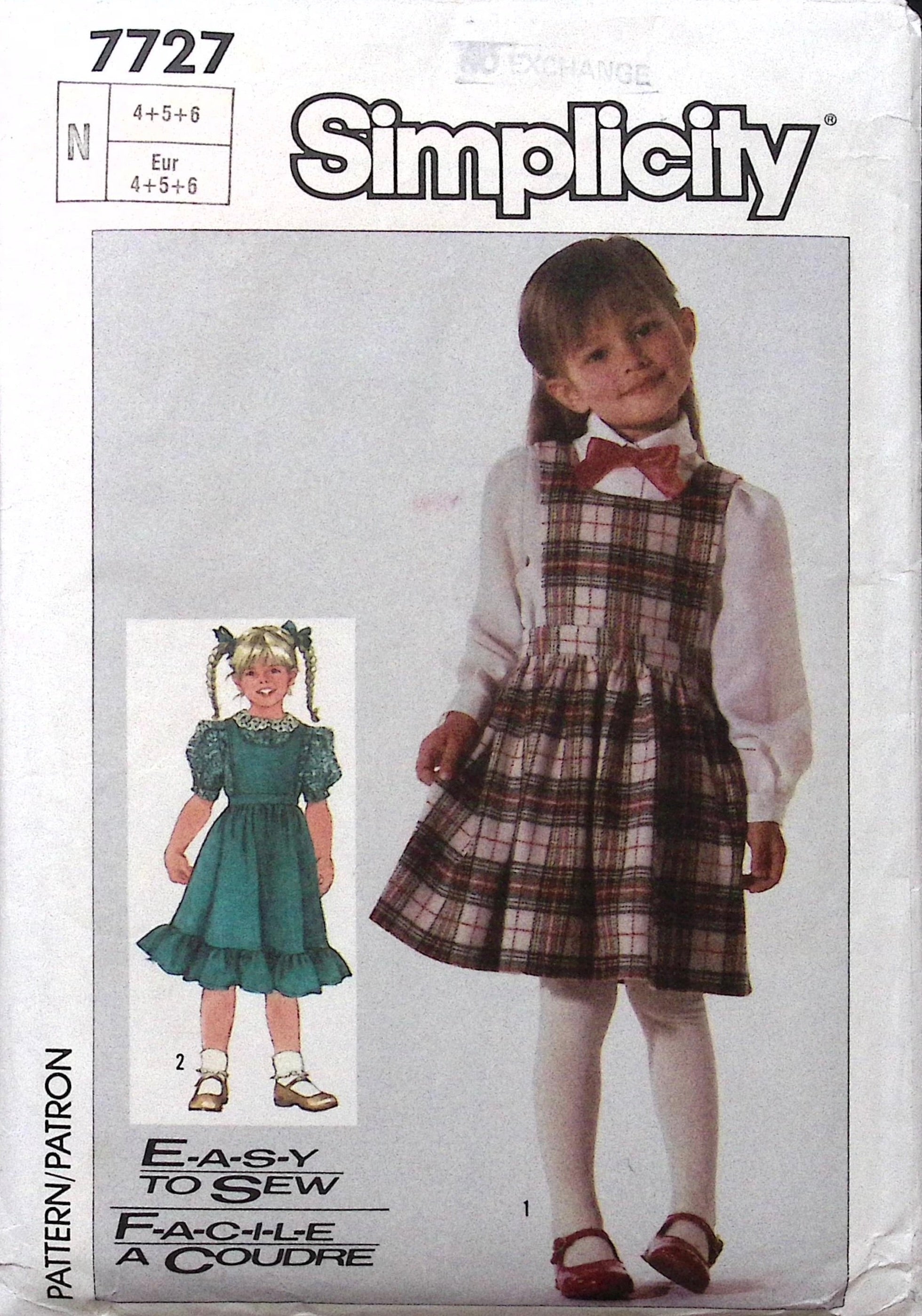 Vintage Sewing Pattern: Simplicity 7727 – Vintage Stitch Australia